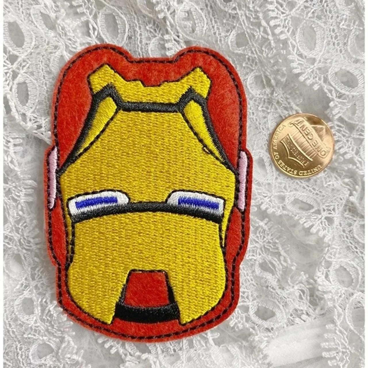 Iron on patch Iron man marvel -M Brand... - Depop