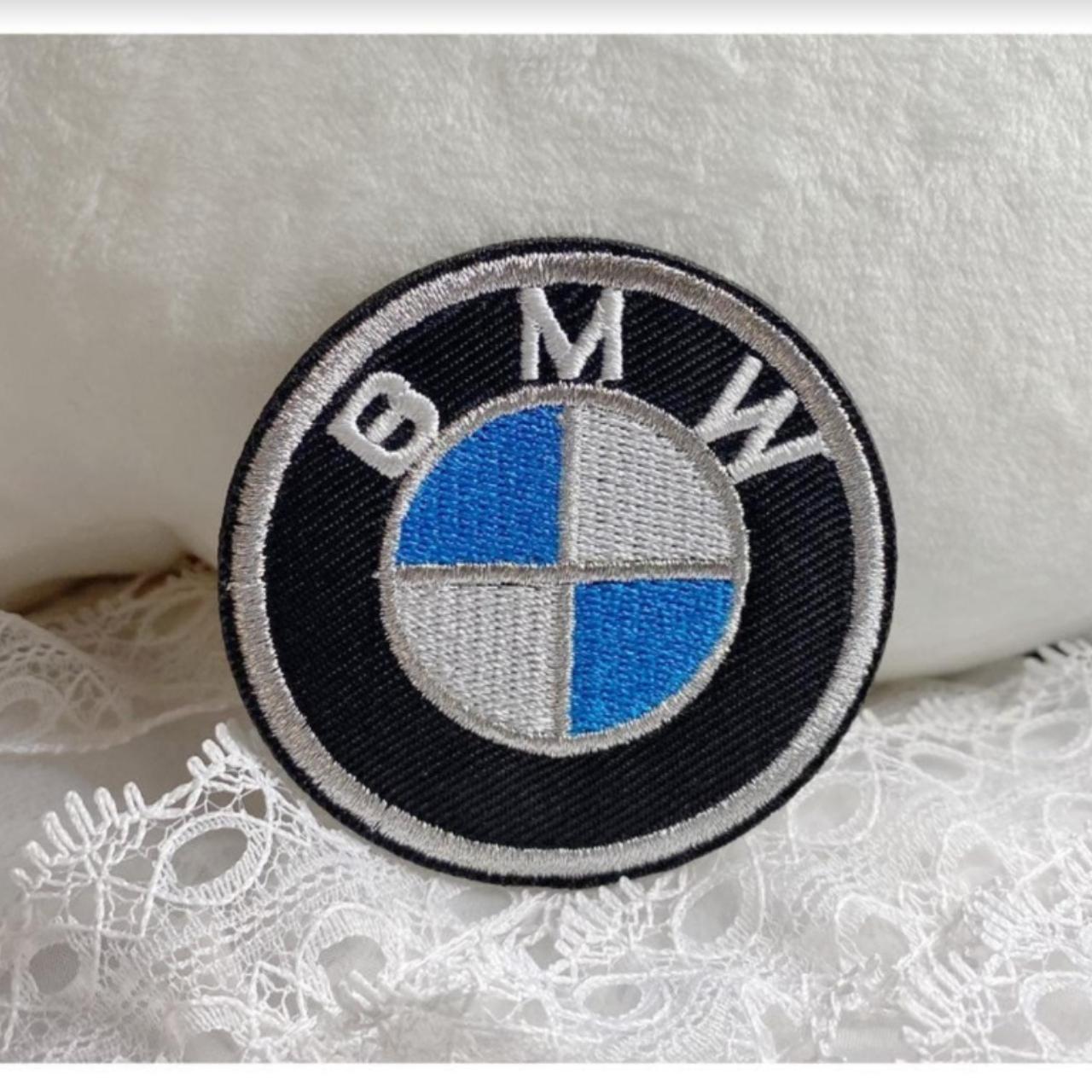 Iron on Patch BMW car logo -C2 Brand... - Depop