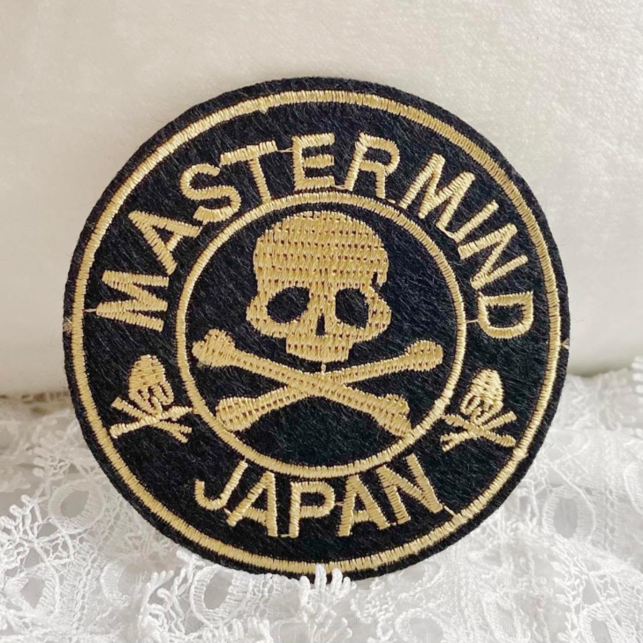 Iron on patch mastermind japan Skull Brand... - Depop