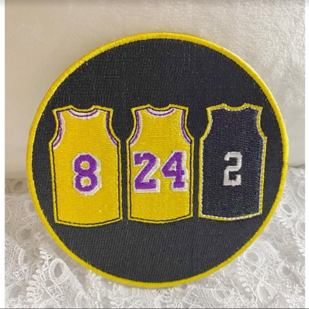 Iron on patch Kobe uniform Basketball -I2 Brand... - Depop