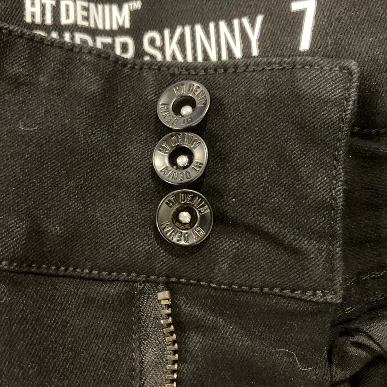 Hot Topic Denim HI-Rise Super Skinny Size... - Depop