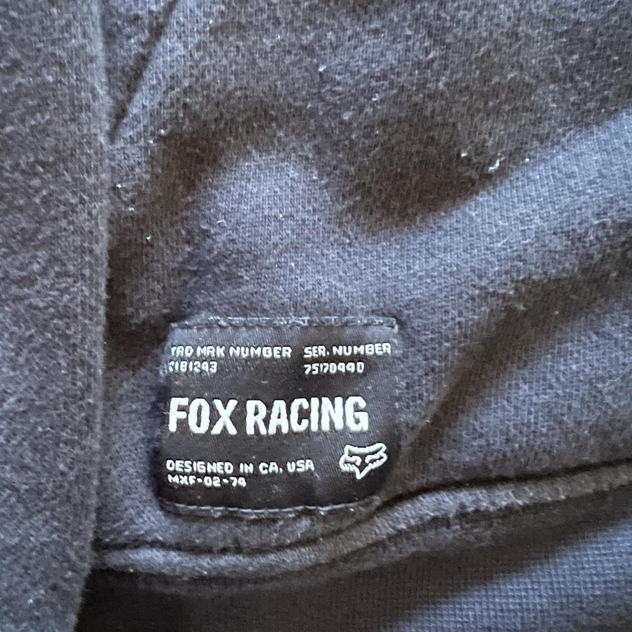 Fox racing hoodie Size Large - Depop