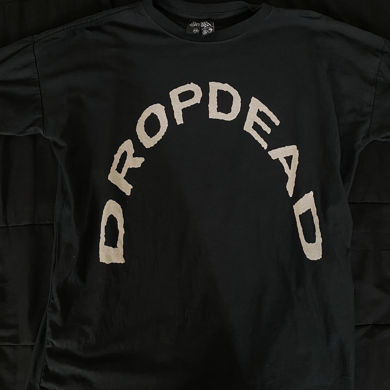 RARE dropdead t shirt - - worn twice! - - #dropdead... - Depop