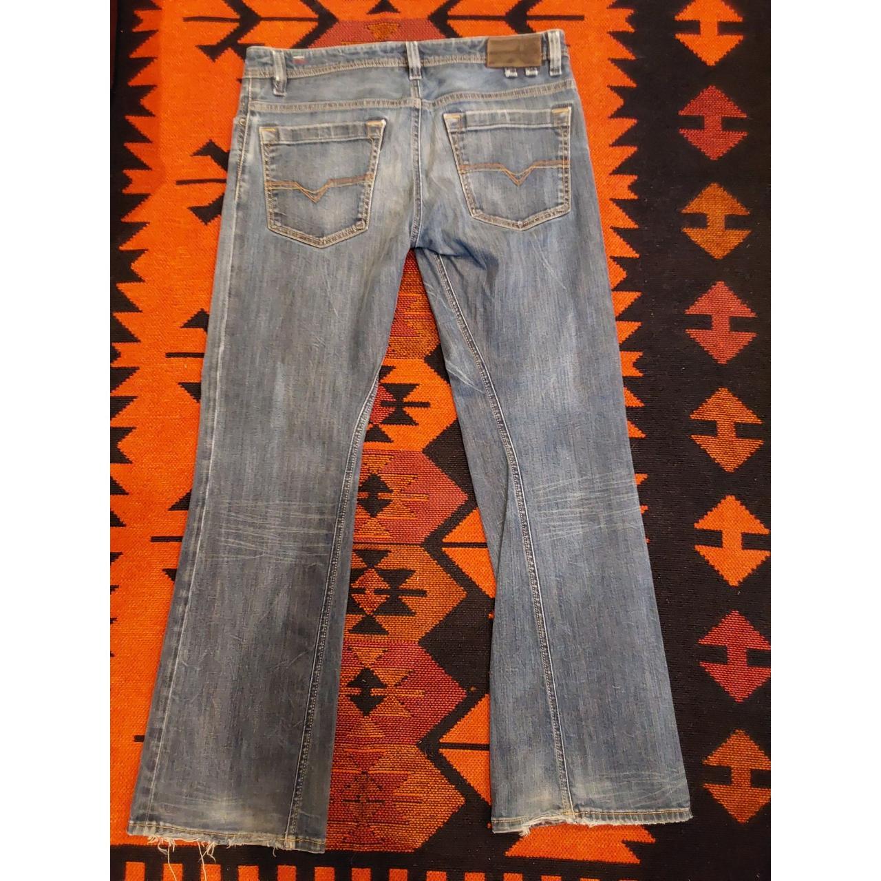 These Diesel Men's Shazor Stretch Jeans in a medium... - Depop