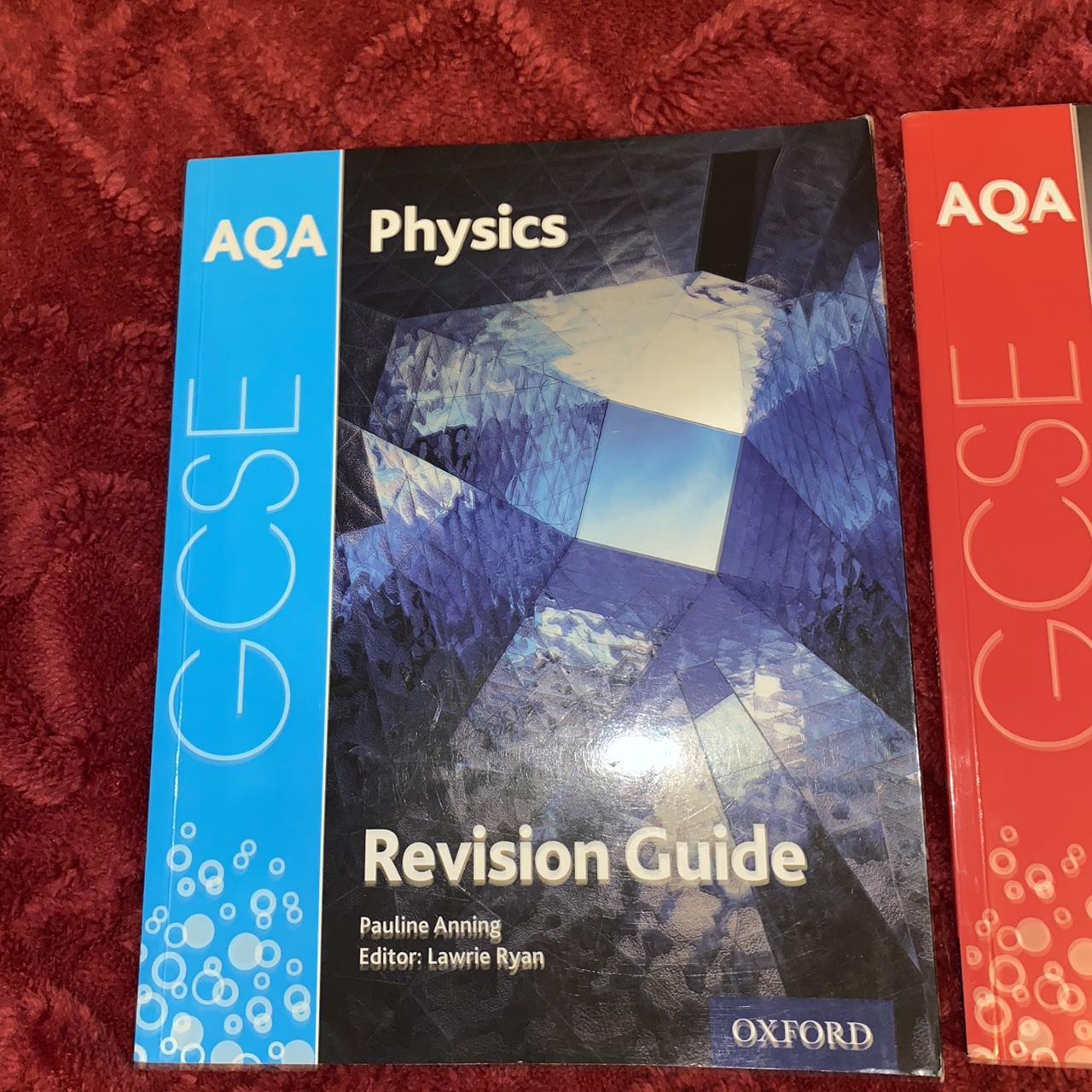 AQA Board GCSE Science revision guides. Physics... - Depop