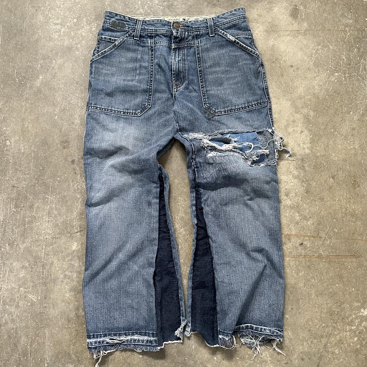 Reworked denim - 100% authentic - same day... - Depop