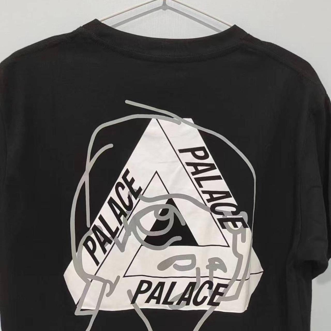 Palace Black printed T-shirt Accurate size very... - Depop