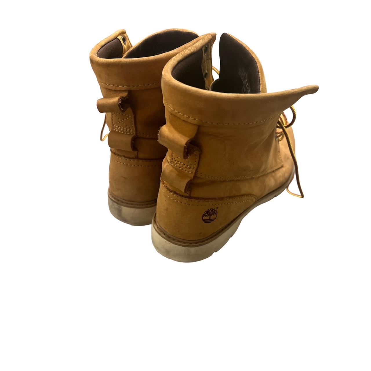 Timberland boots Size 8.5 W Some stains but it looks... - Depop