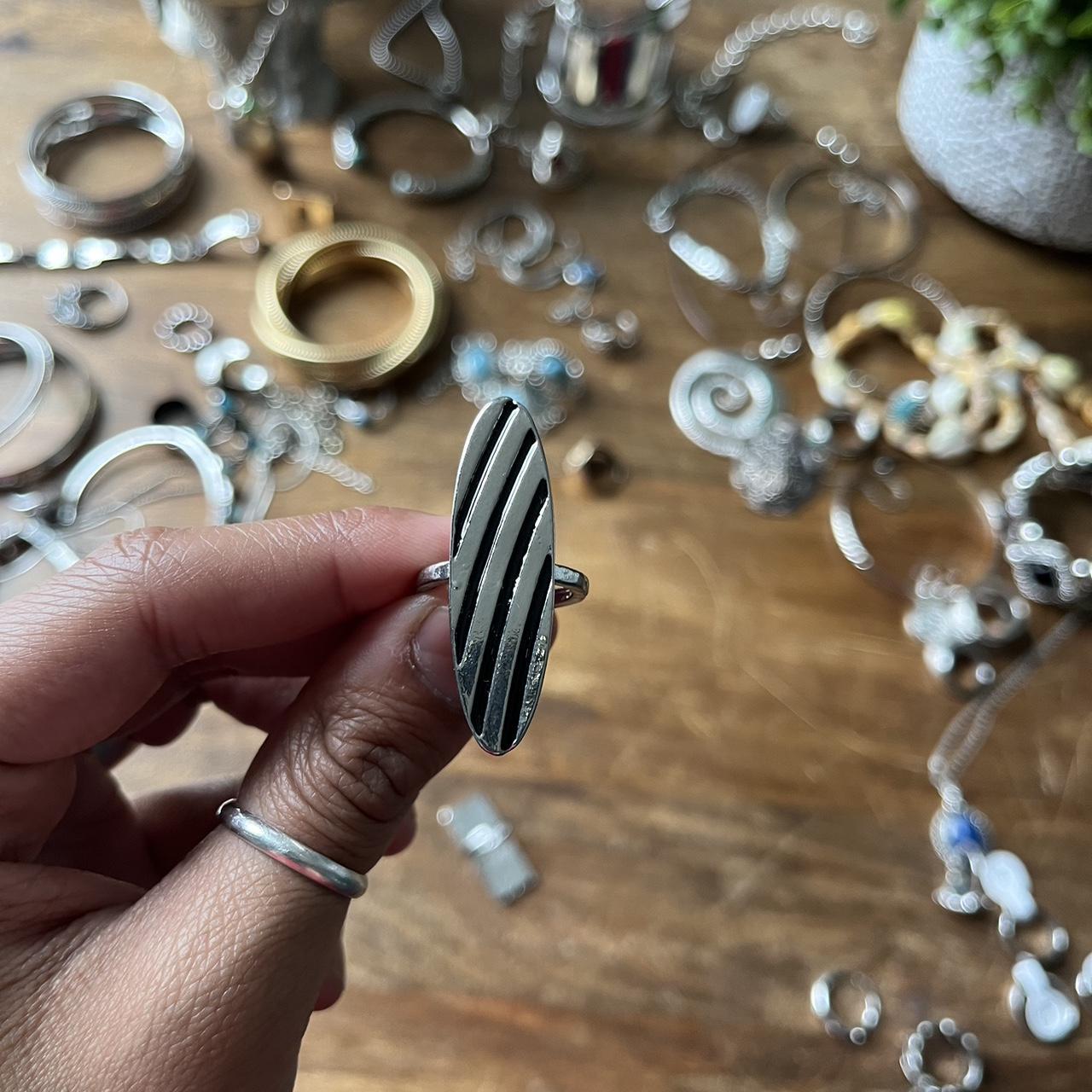 Boho 3 Set of rings sizes 6-8 #raylo - Depop