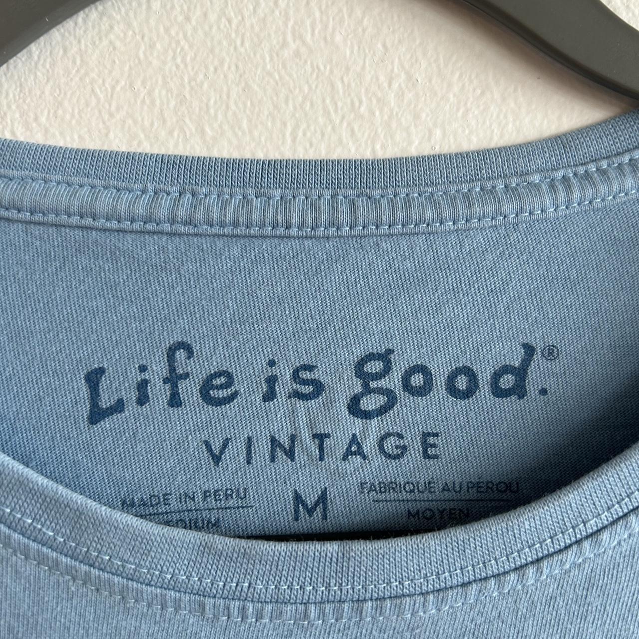 Life is Good Tee Size M - Fits S/M #lifeisgood... - Depop