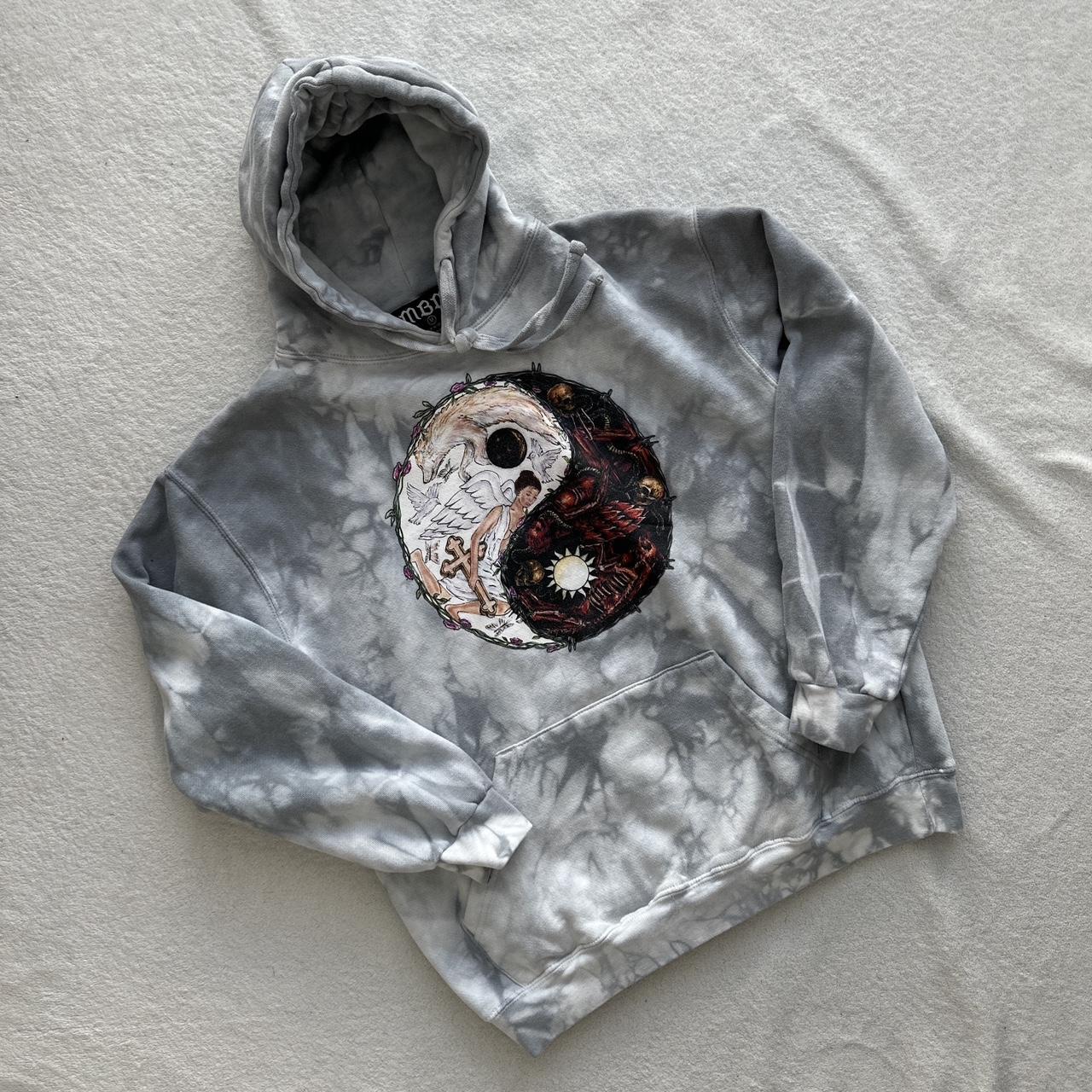 MBM Gallery Ying Yang As Above So Below Tie Dye... - Depop