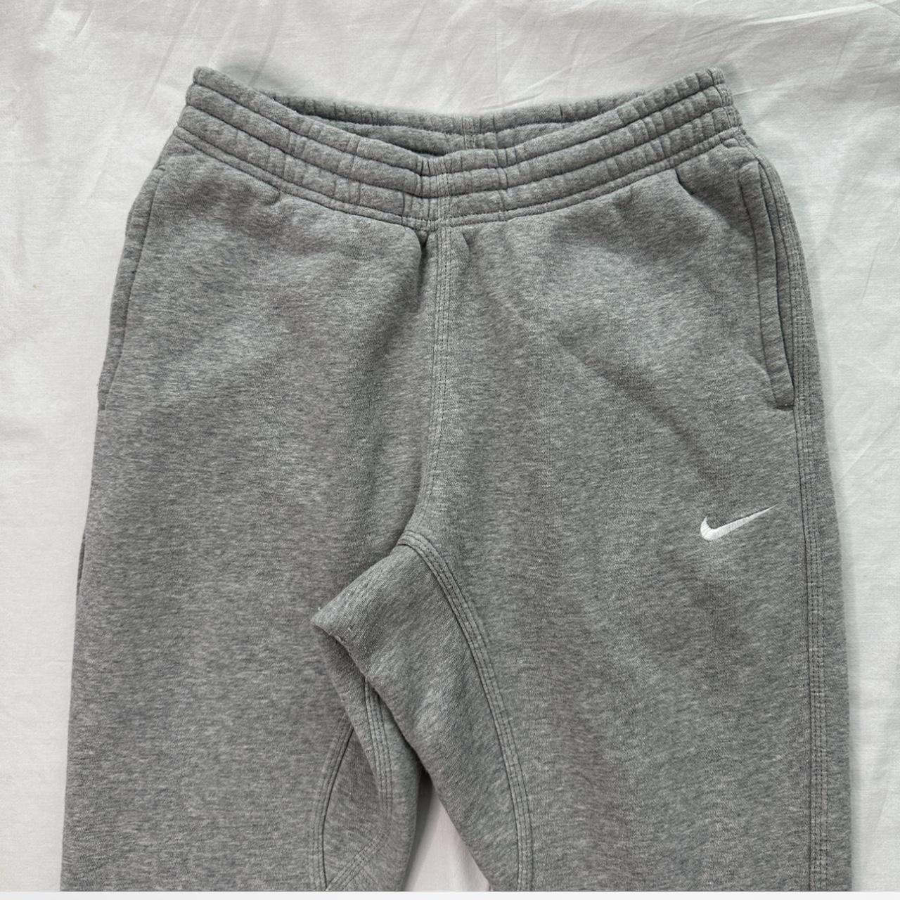 Nike gray Sweatpants fleece / joggers women’s track... - Depop