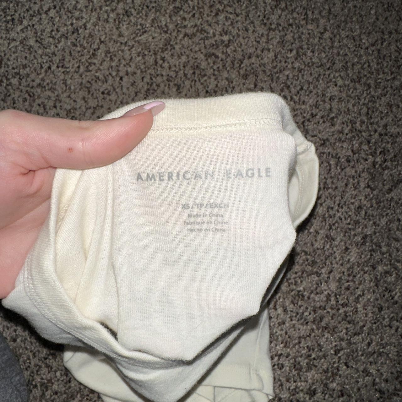 american eagle baby tee - Depop