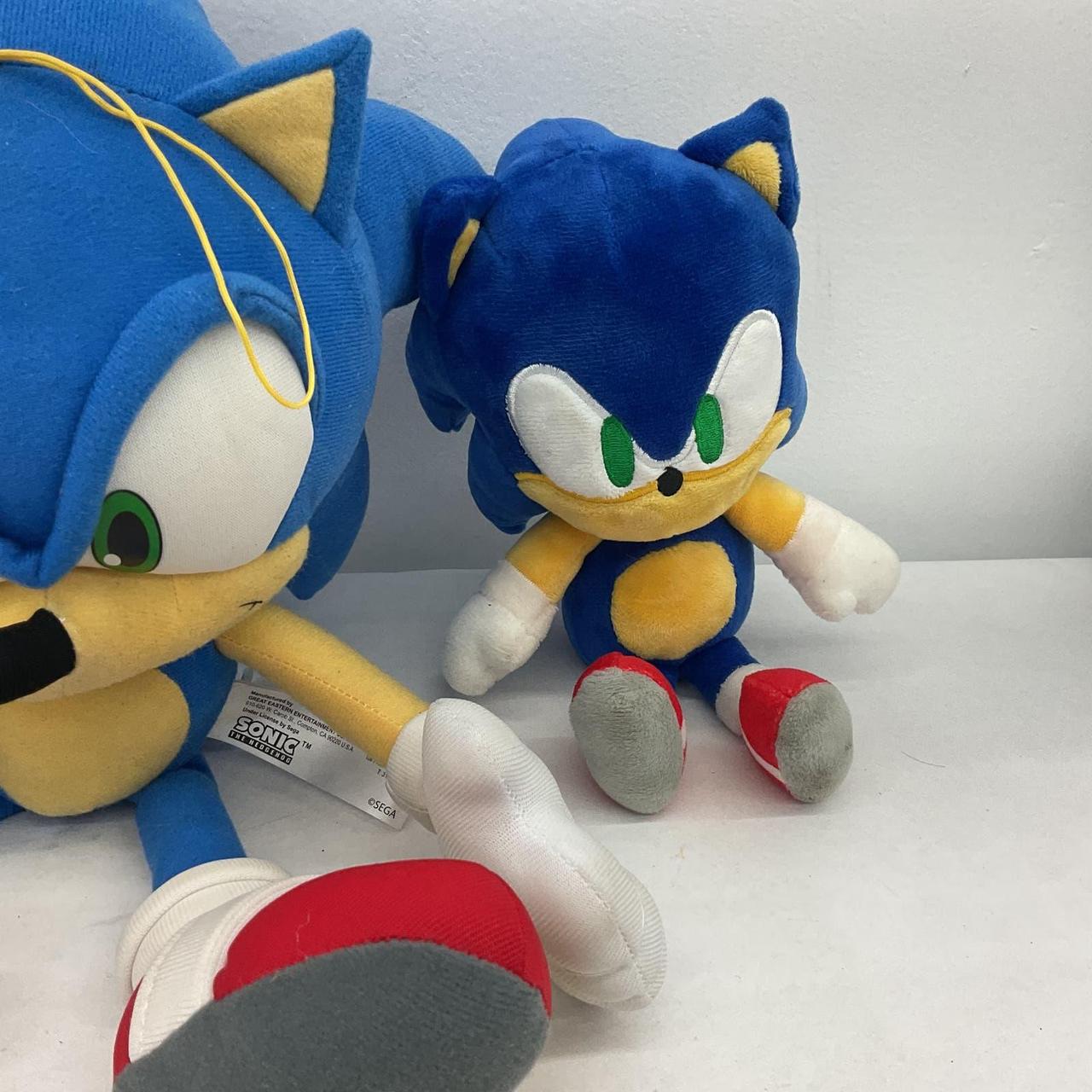 SEGA Sonic The Hedgehog Video Game Blue Stuffed... - Depop