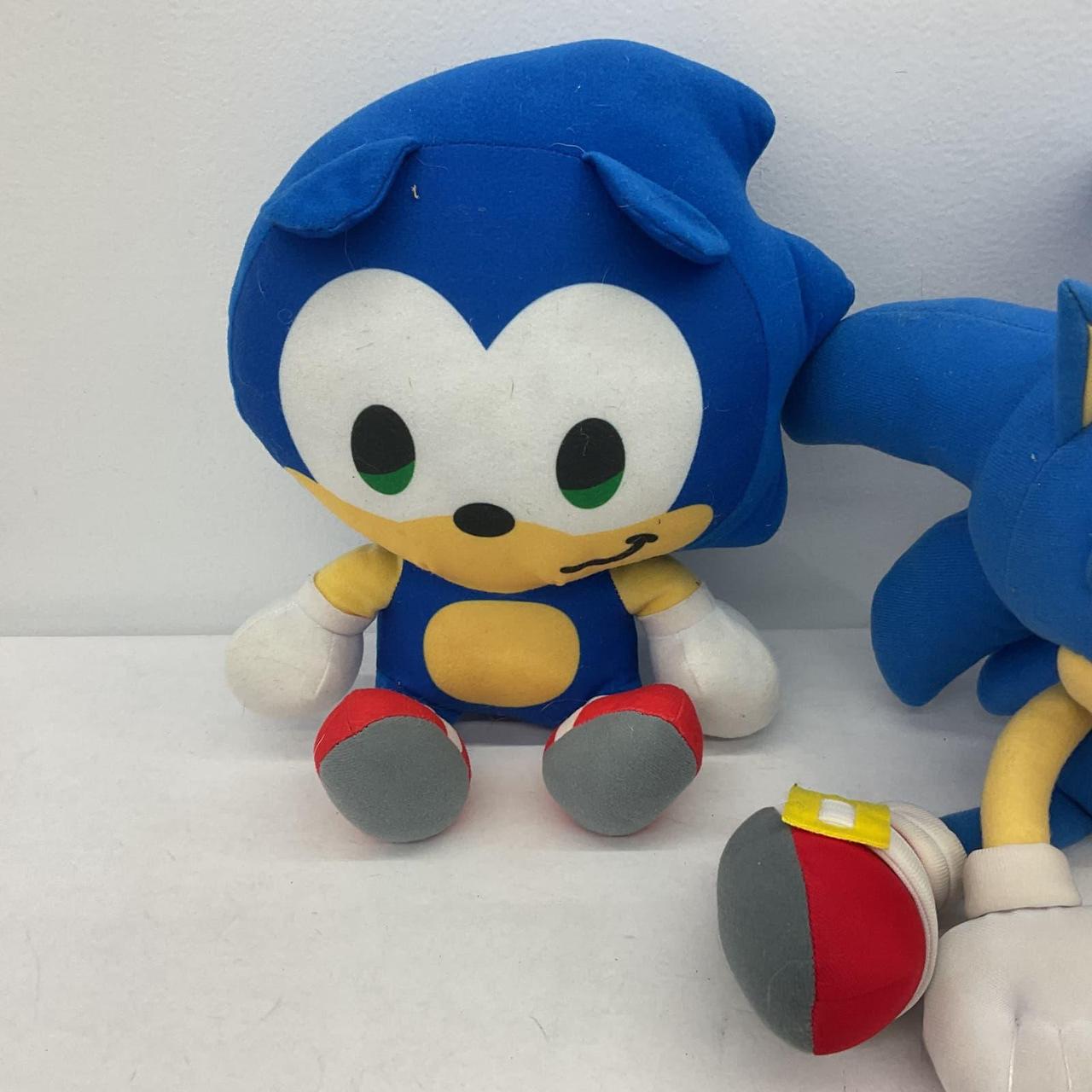 SEGA Sonic The Hedgehog Video Game Blue Stuffed... - Depop
