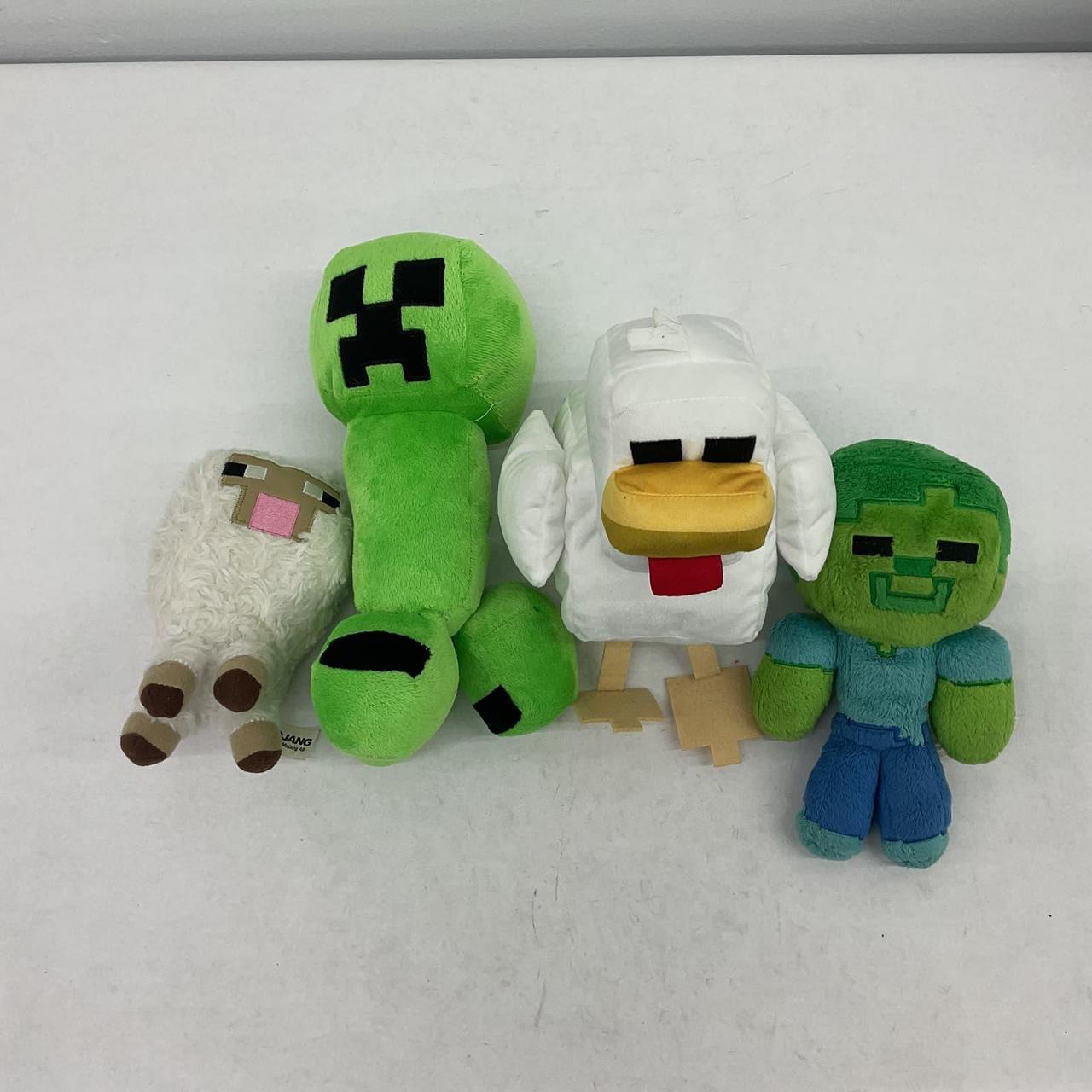 LOT of 4 Minecraft Stuffed Animal Monster Plush Toy... - Depop