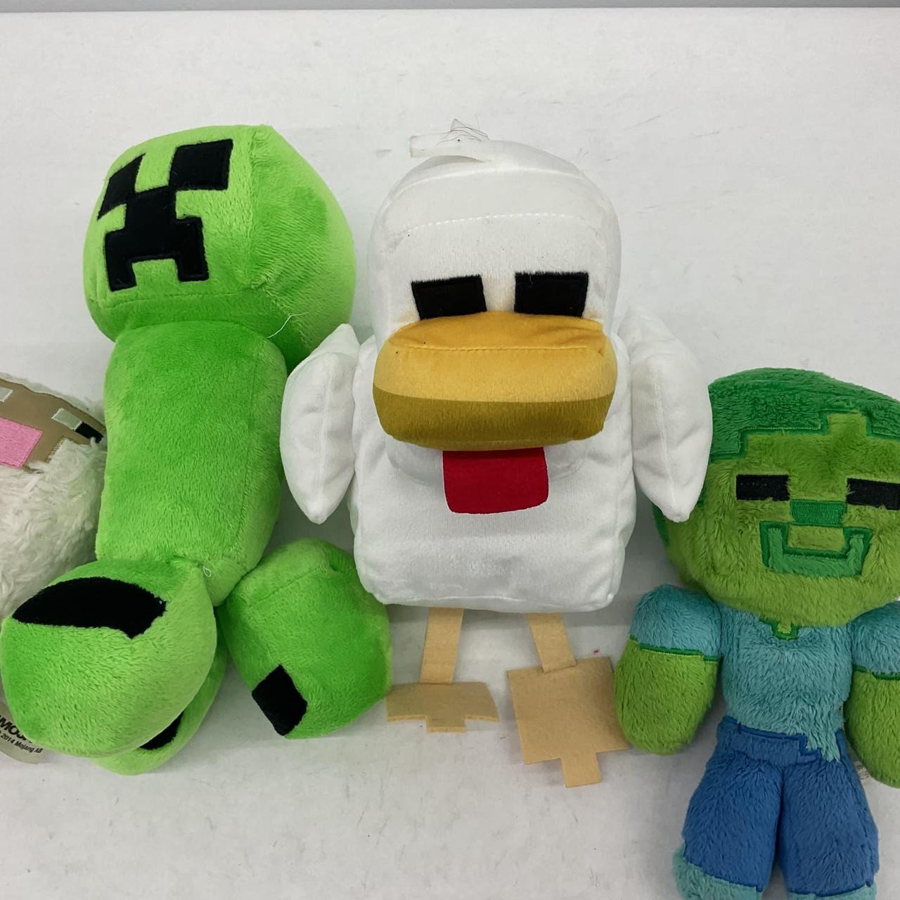 LOT of 4 Minecraft Stuffed Animal Monster Plush Toy... - Depop