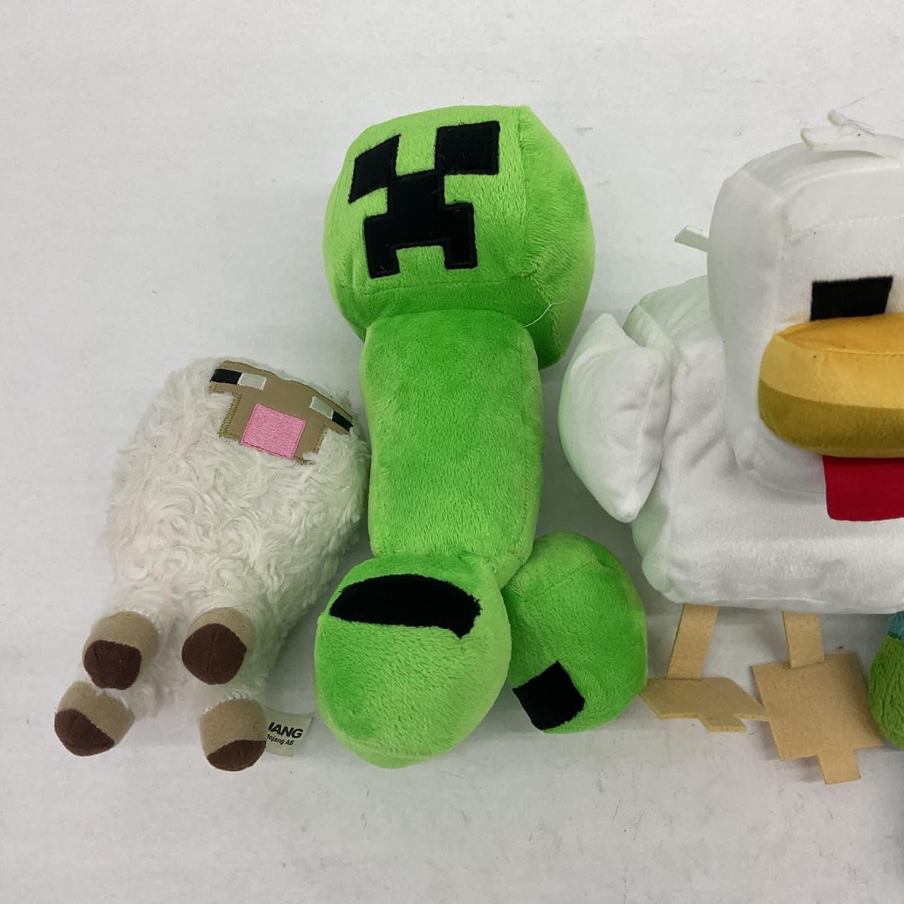 LOT of 4 Minecraft Stuffed Animal Monster Plush Toy... - Depop