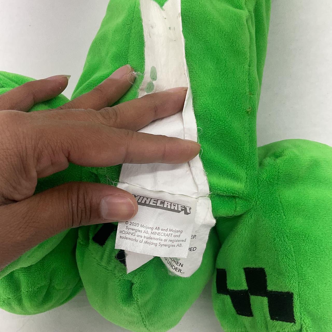 Minecraft Stuffed Animal - Green Creeper Plush Toy... - Depop