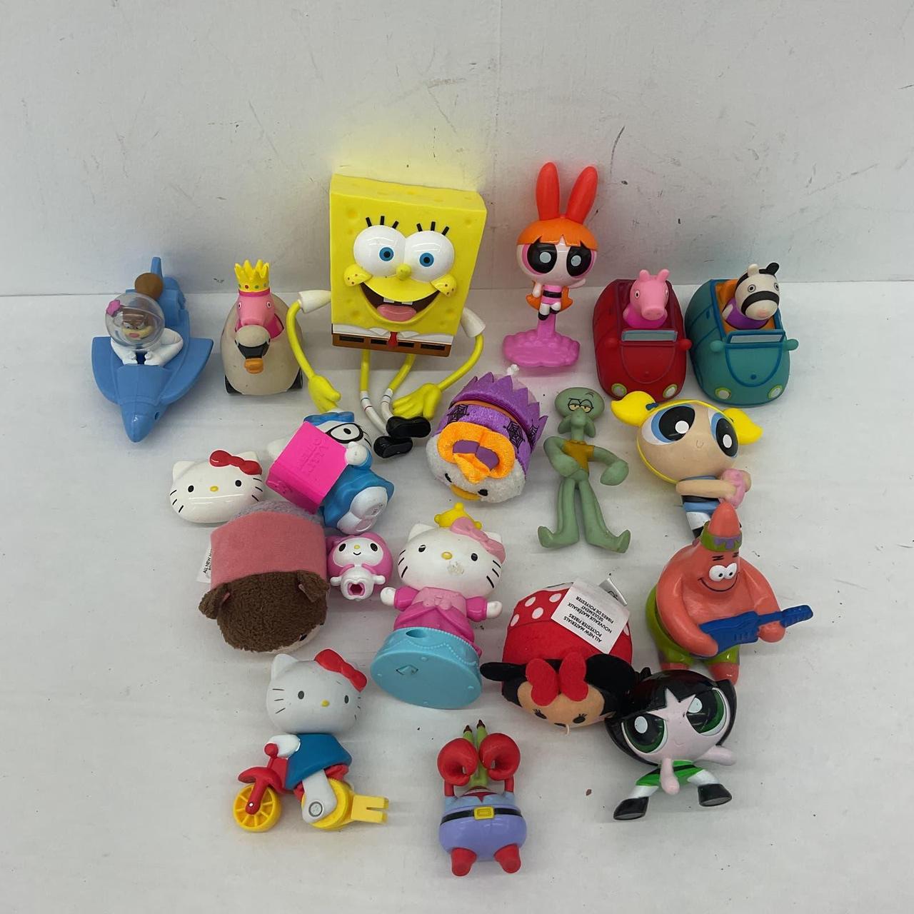 Assorted Multicolor Toy Figure Lot Spongebob... - Depop