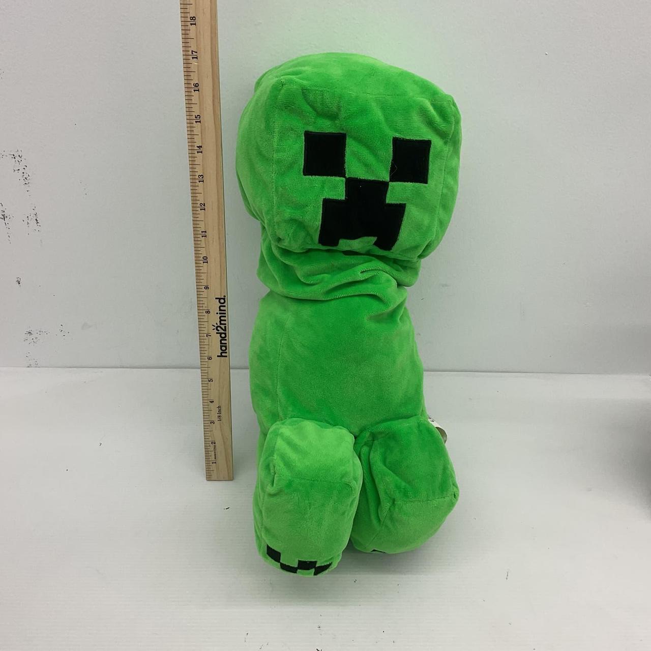 Minecraft Green Stuffed Animal Plush Toy Creeper -... - Depop
