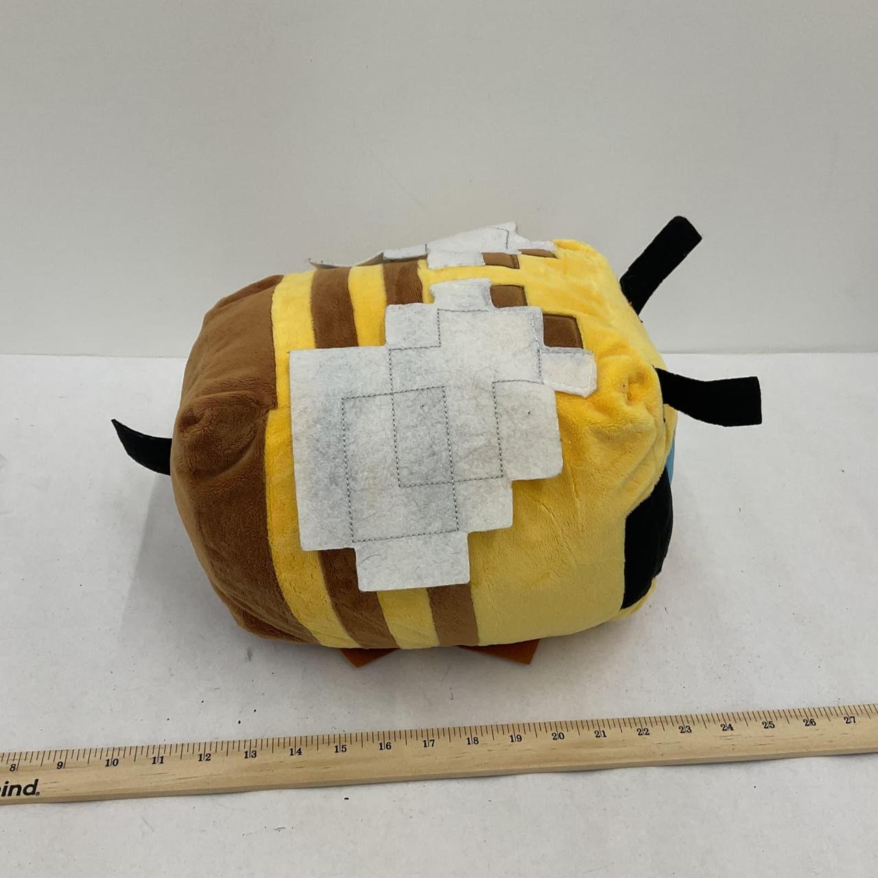 Minecraft Yellow Bee Plush Toy Stuffed Animal -... - Depop
