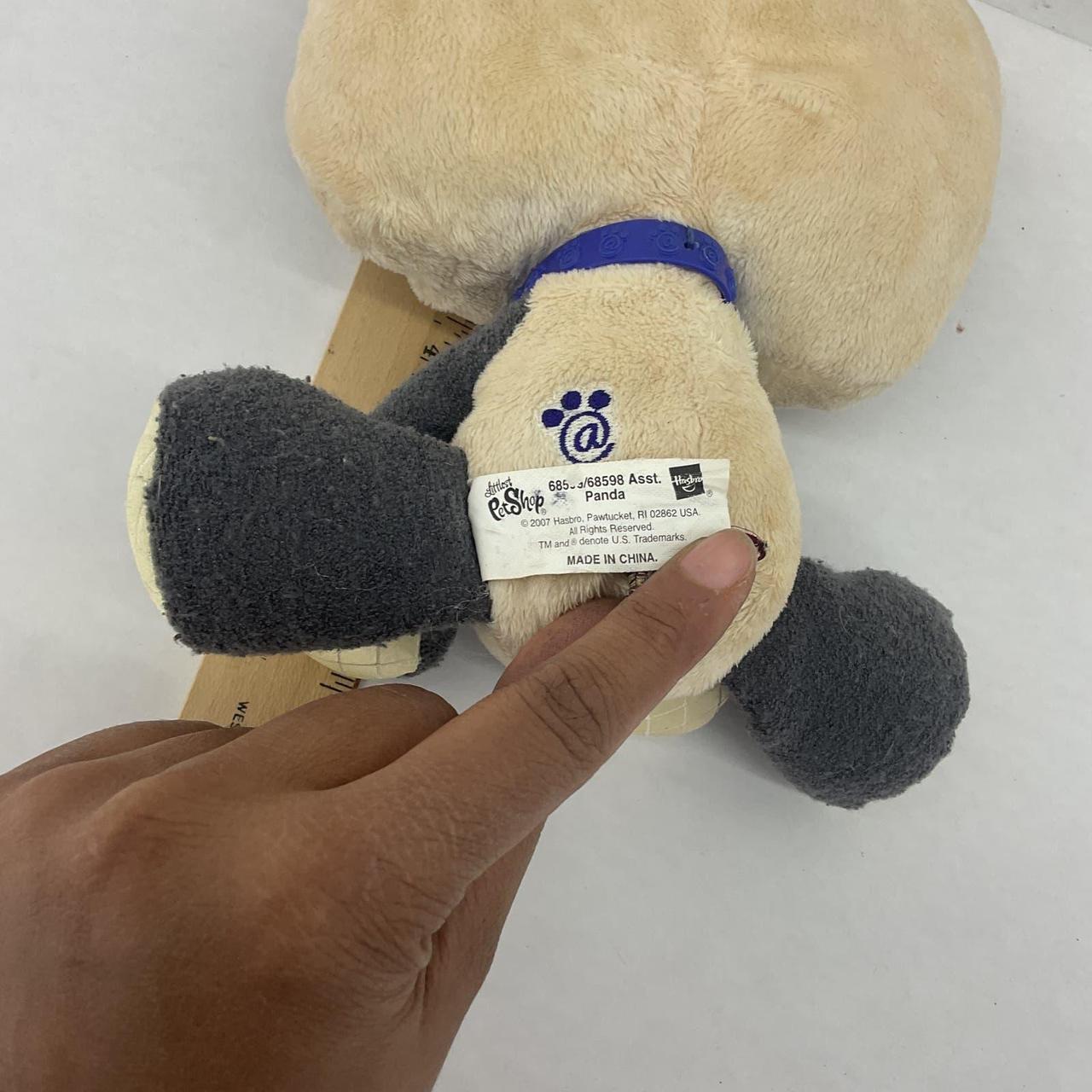 Hasbro LPS Littlest Pet Shop Beige Dog Plush Stuffed... - Depop