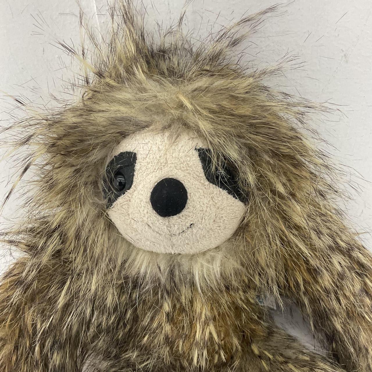 Jellycat Sloth Brown Stuffed Animal Plush Toy . Depop