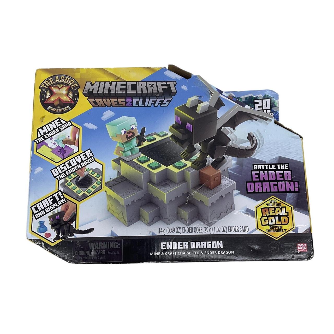 Preowned Minecraft Action Figure Set Caves & Cliffs... - Depop