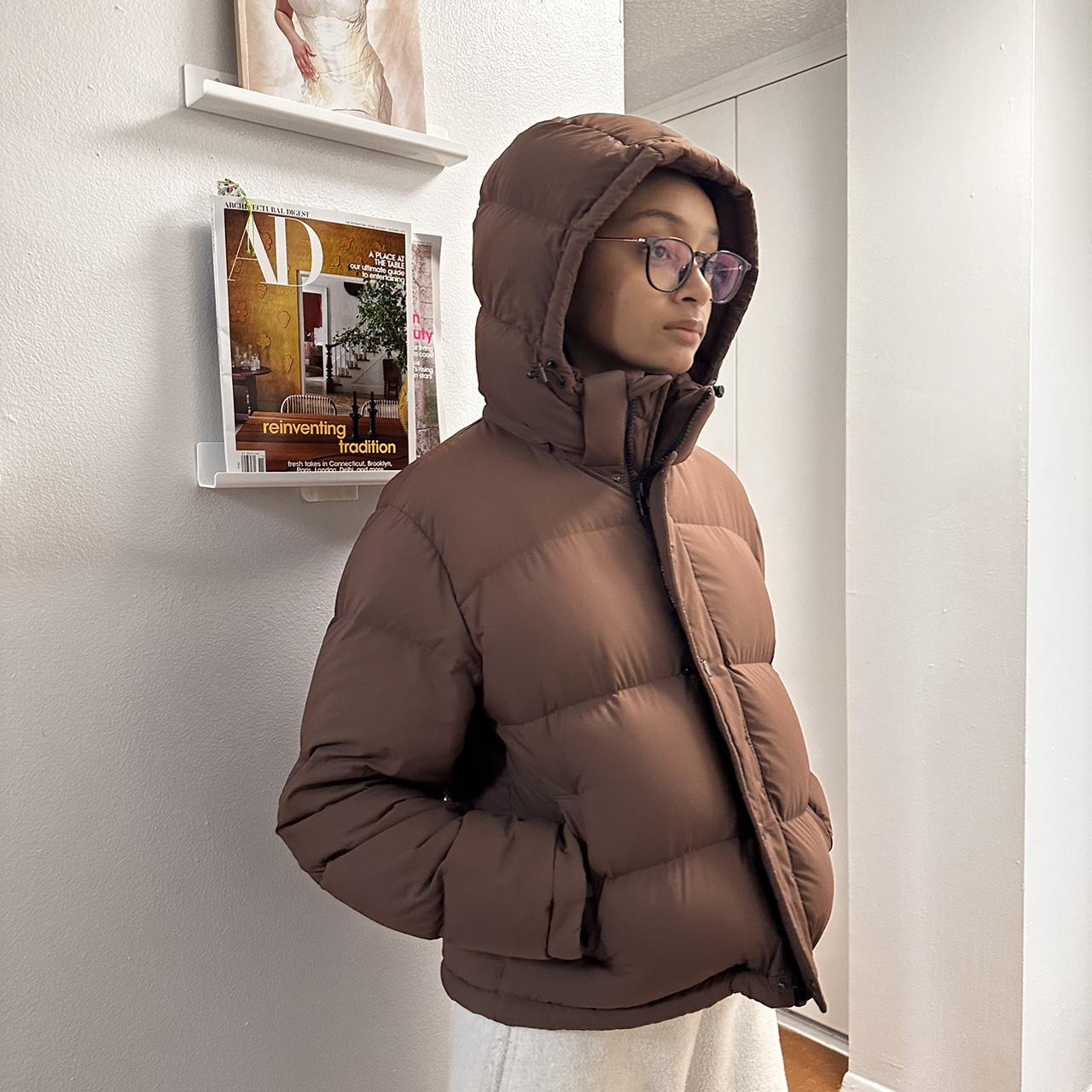 Brown Super Puff - Artizia Size Small #aritzia... - Depop