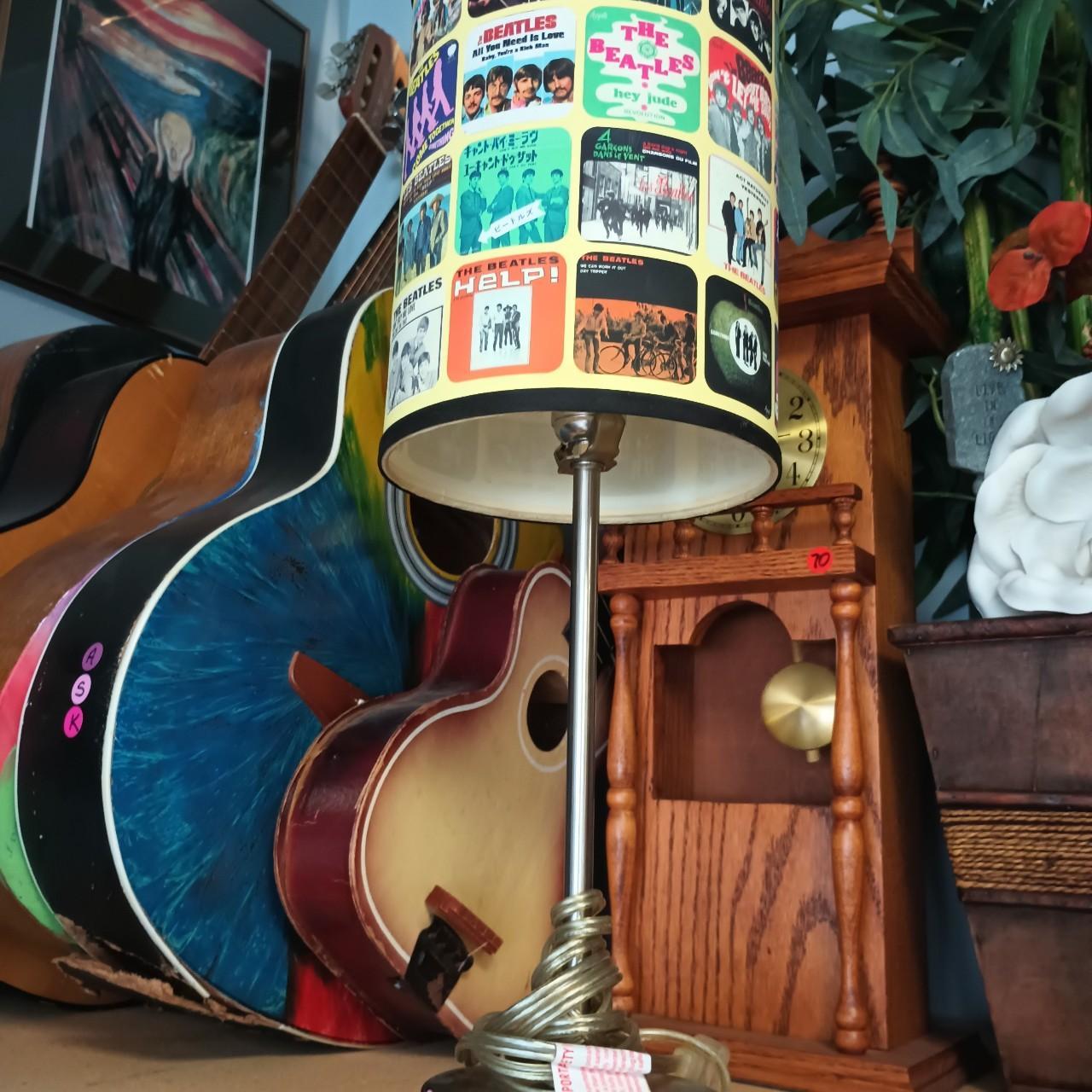 Beatles Lamp....approx 24" Silver Base.. You can... - Depop