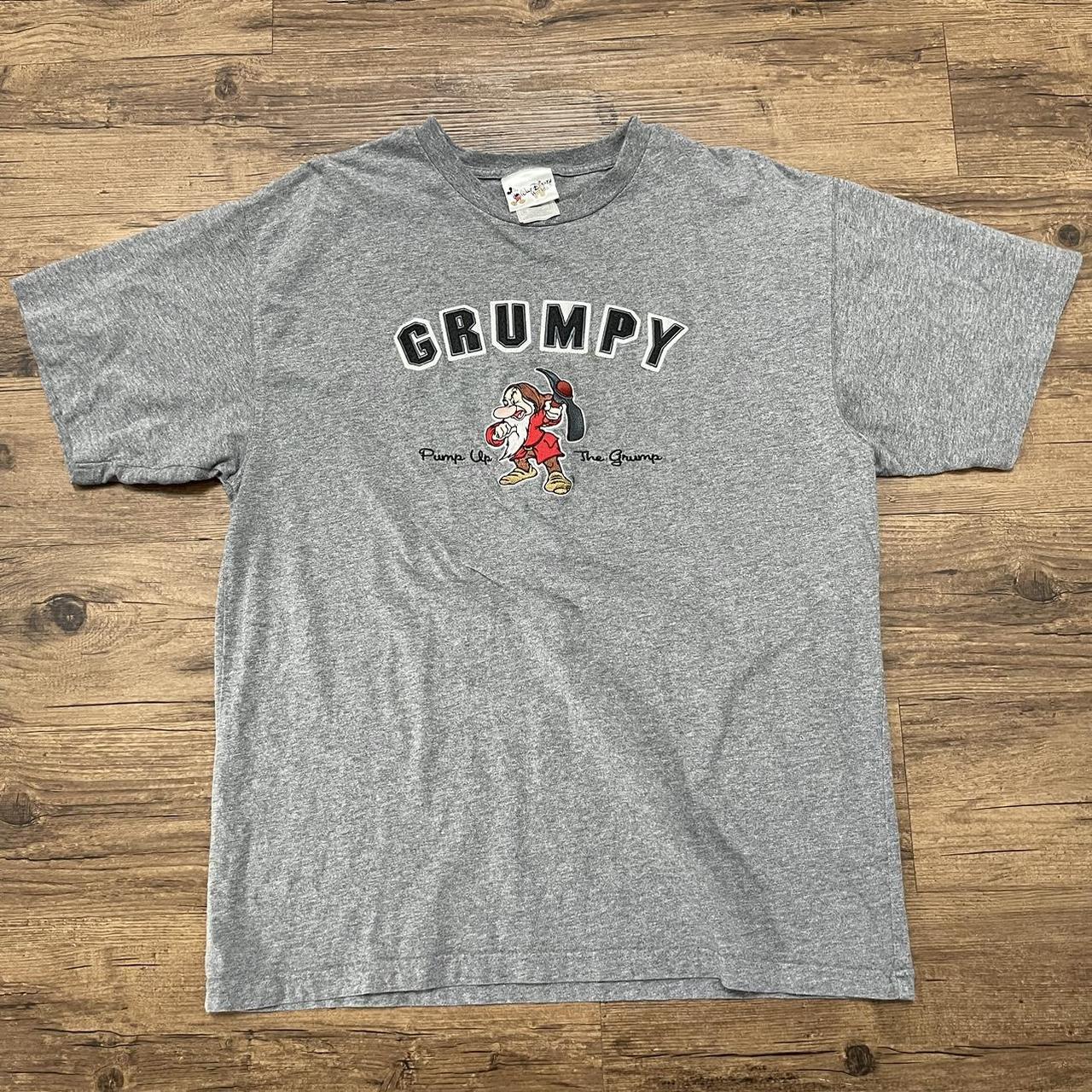 “Pump Up The Grump” Grumpy shirt Size. Tag reads XL,... - Depop