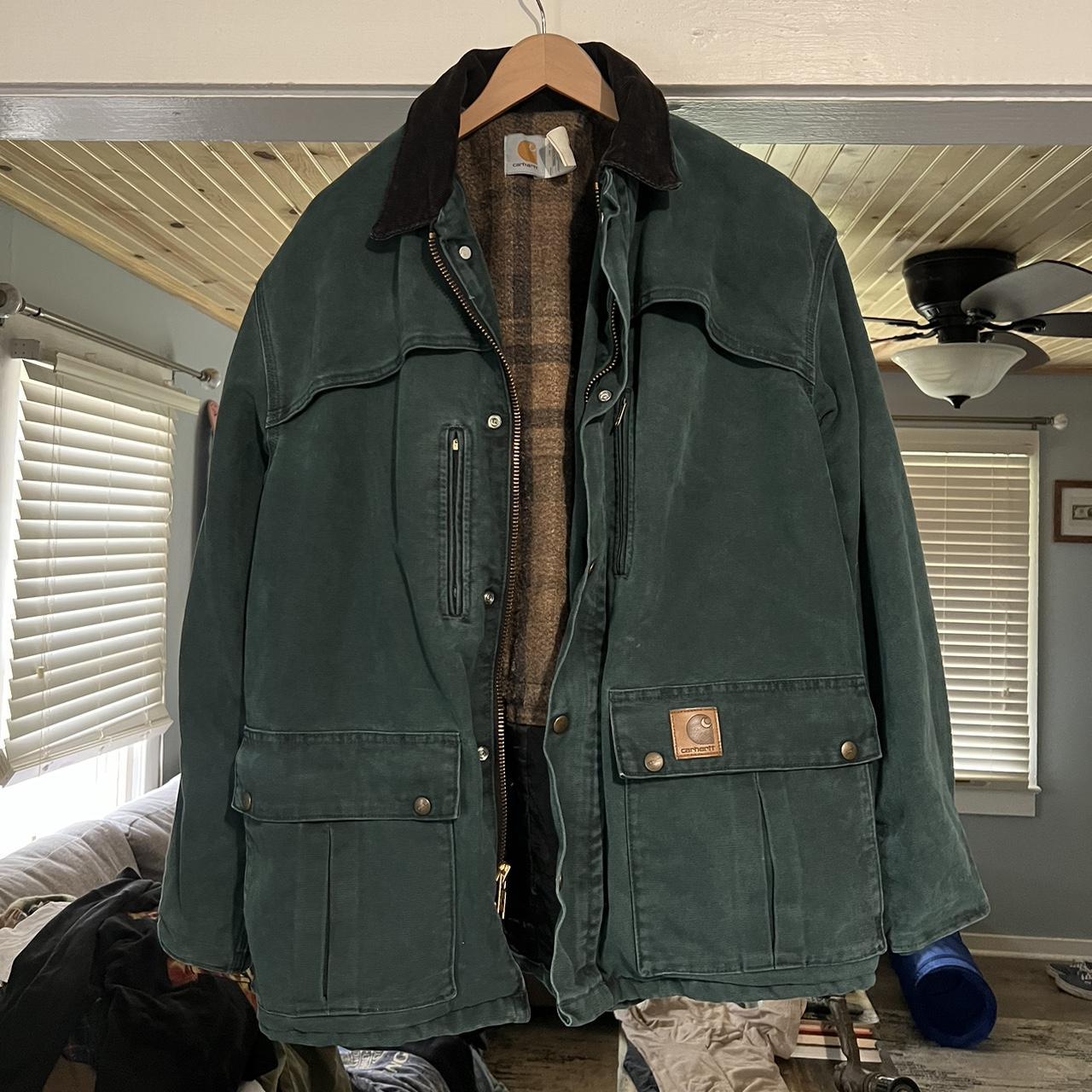 VINTAGE UNION MADE CARHARTT JACKET UNITED GARMENT... - Depop