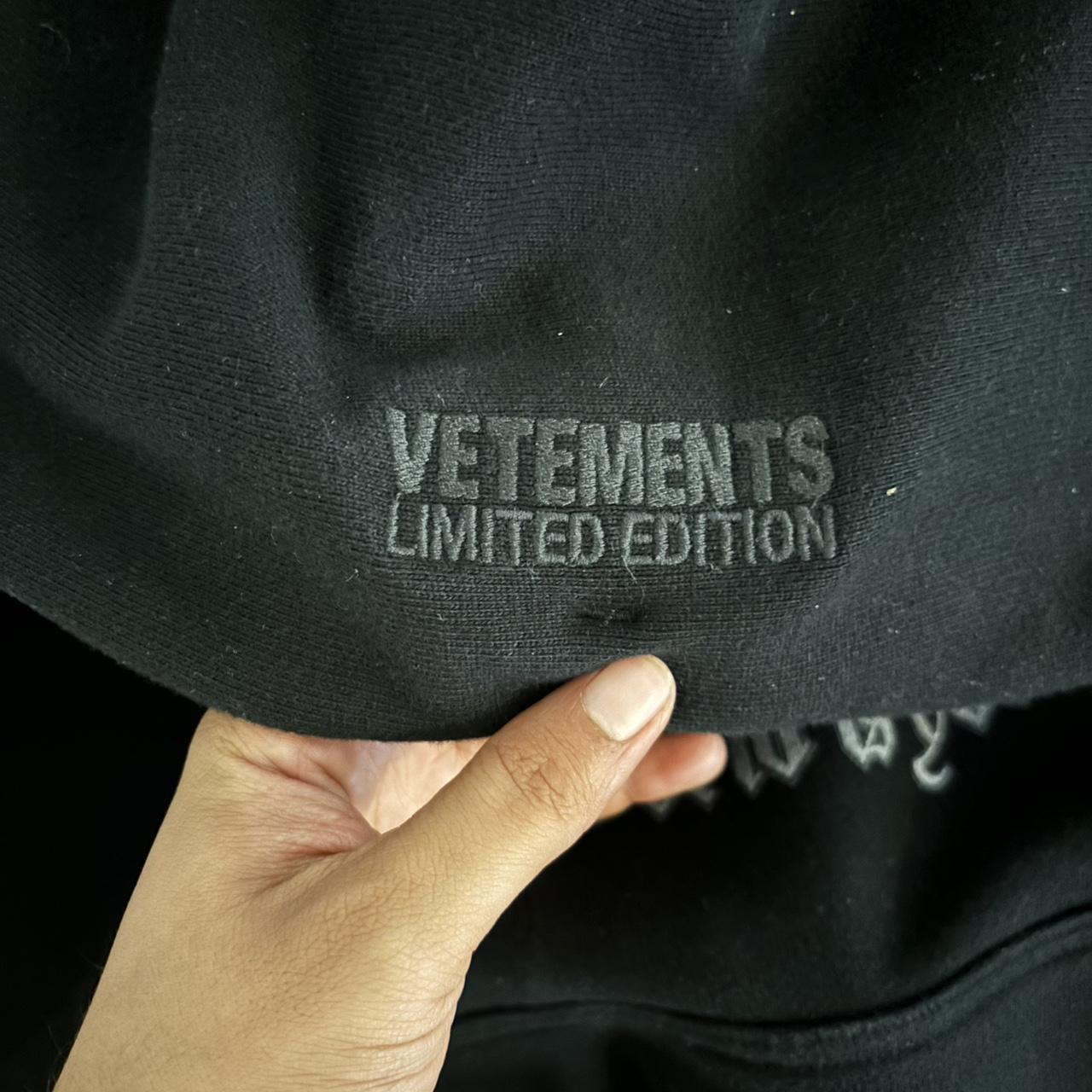 Vetements motorhead hoodie Guram era Size M fits... - Depop