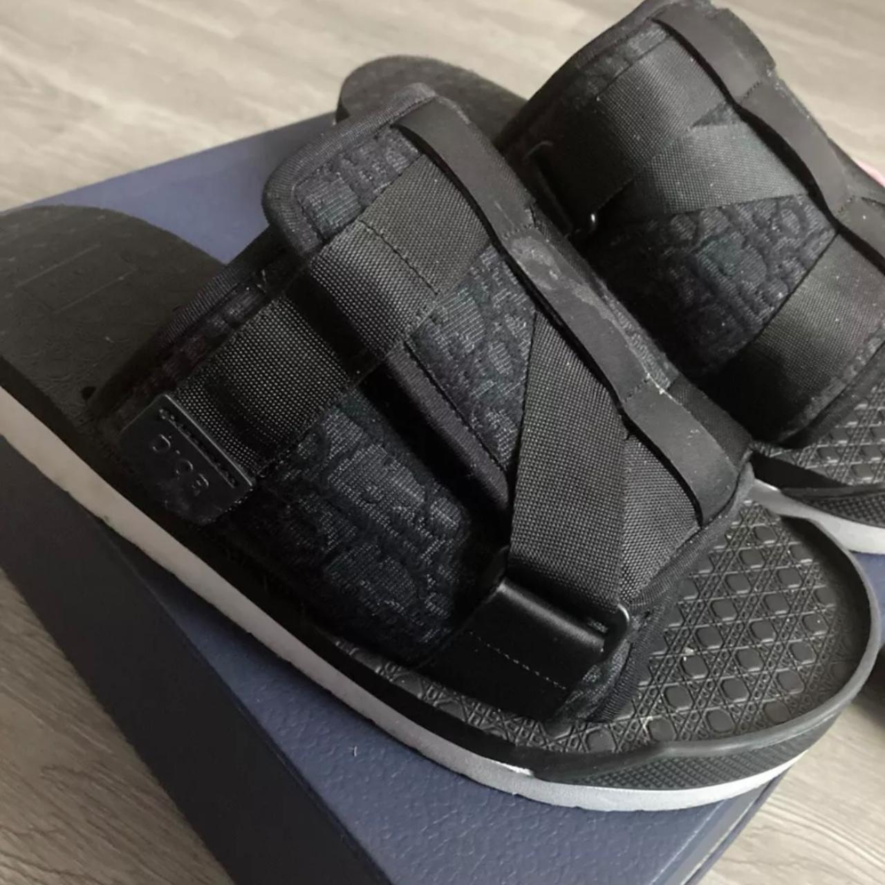 Dior Mens Slides Alpha Black, Size 11. "Open to... - Depop