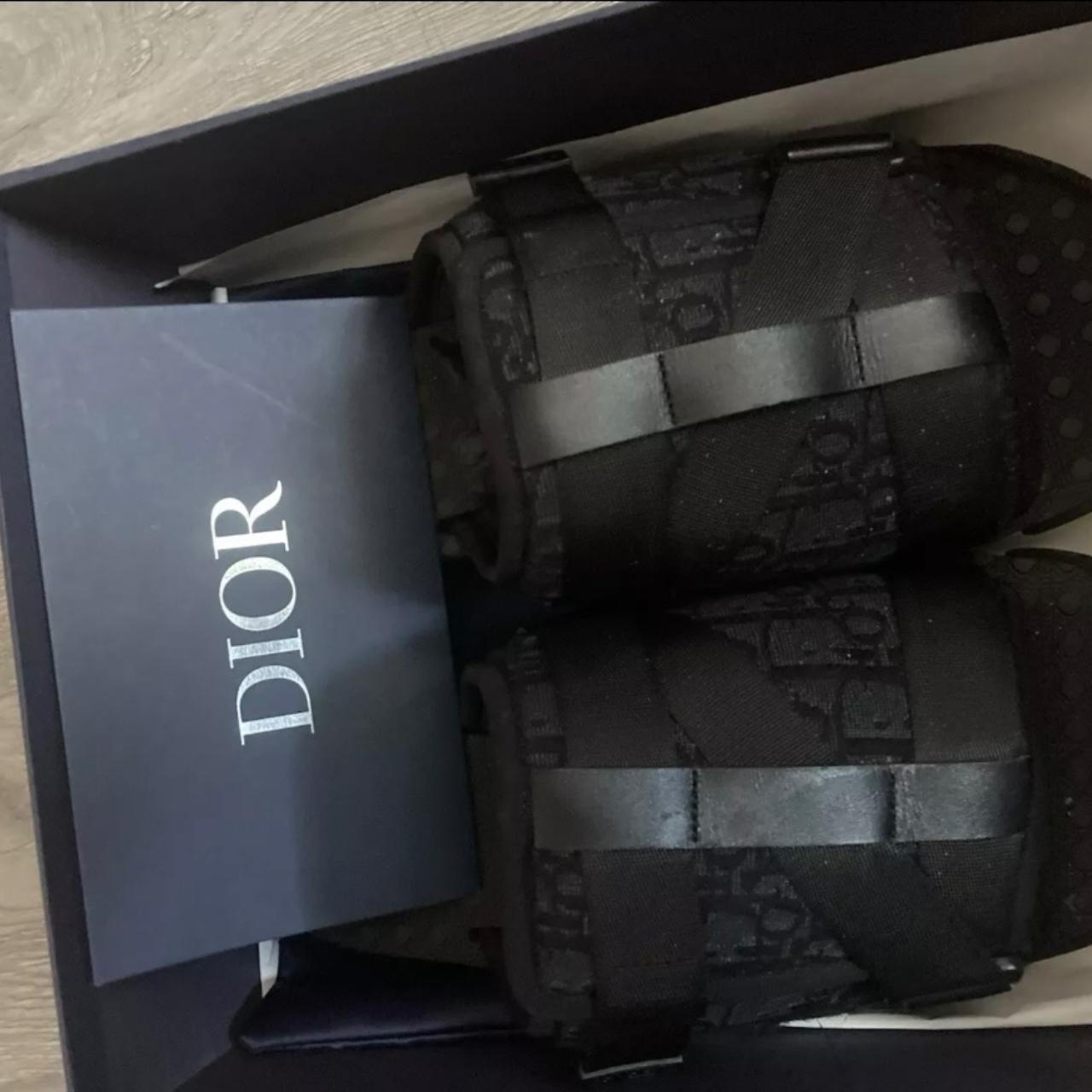 Dior Mens Slides Alpha Black, Size 11. "Open to... - Depop