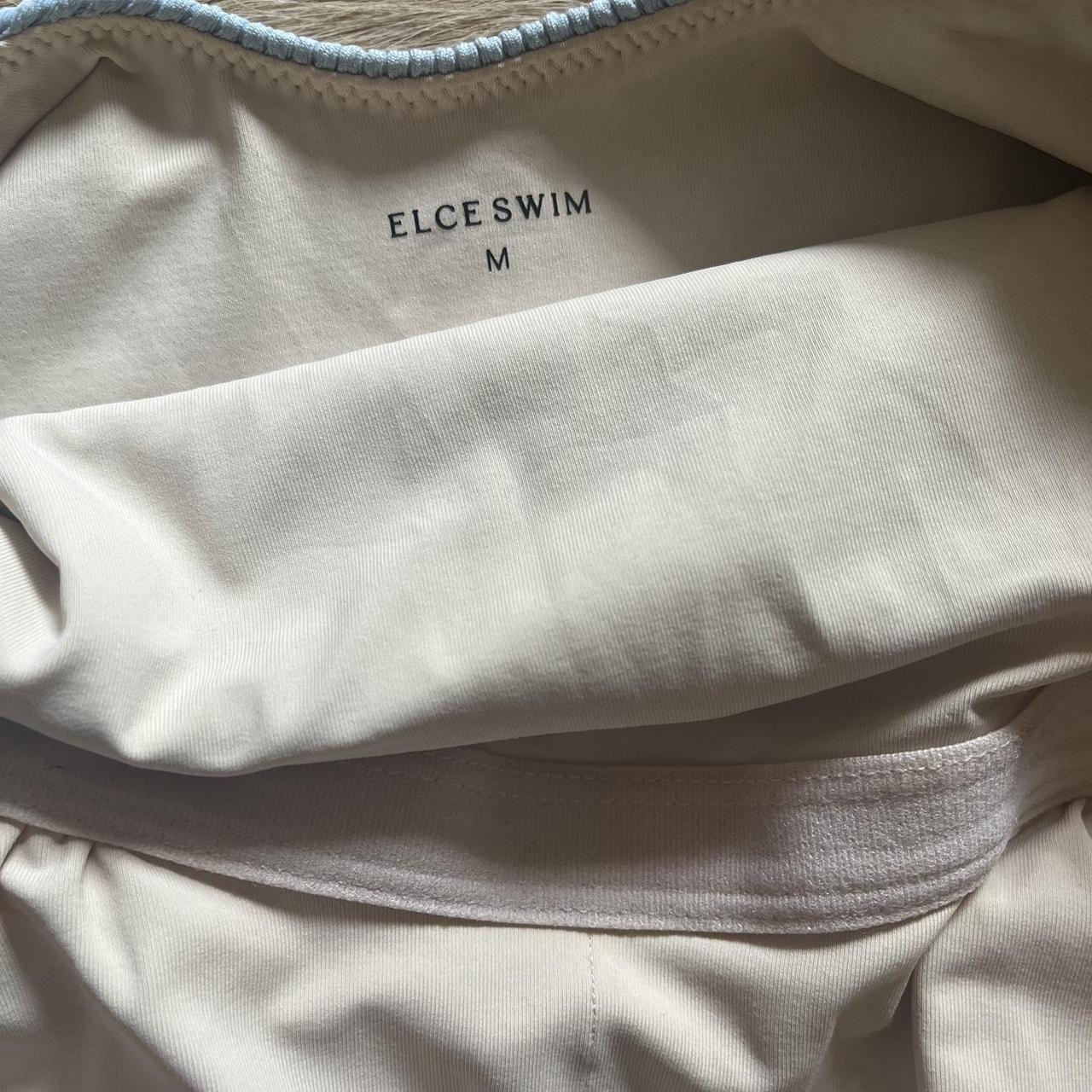 Elce swim one piece bathers Size medium Light blue... - Depop