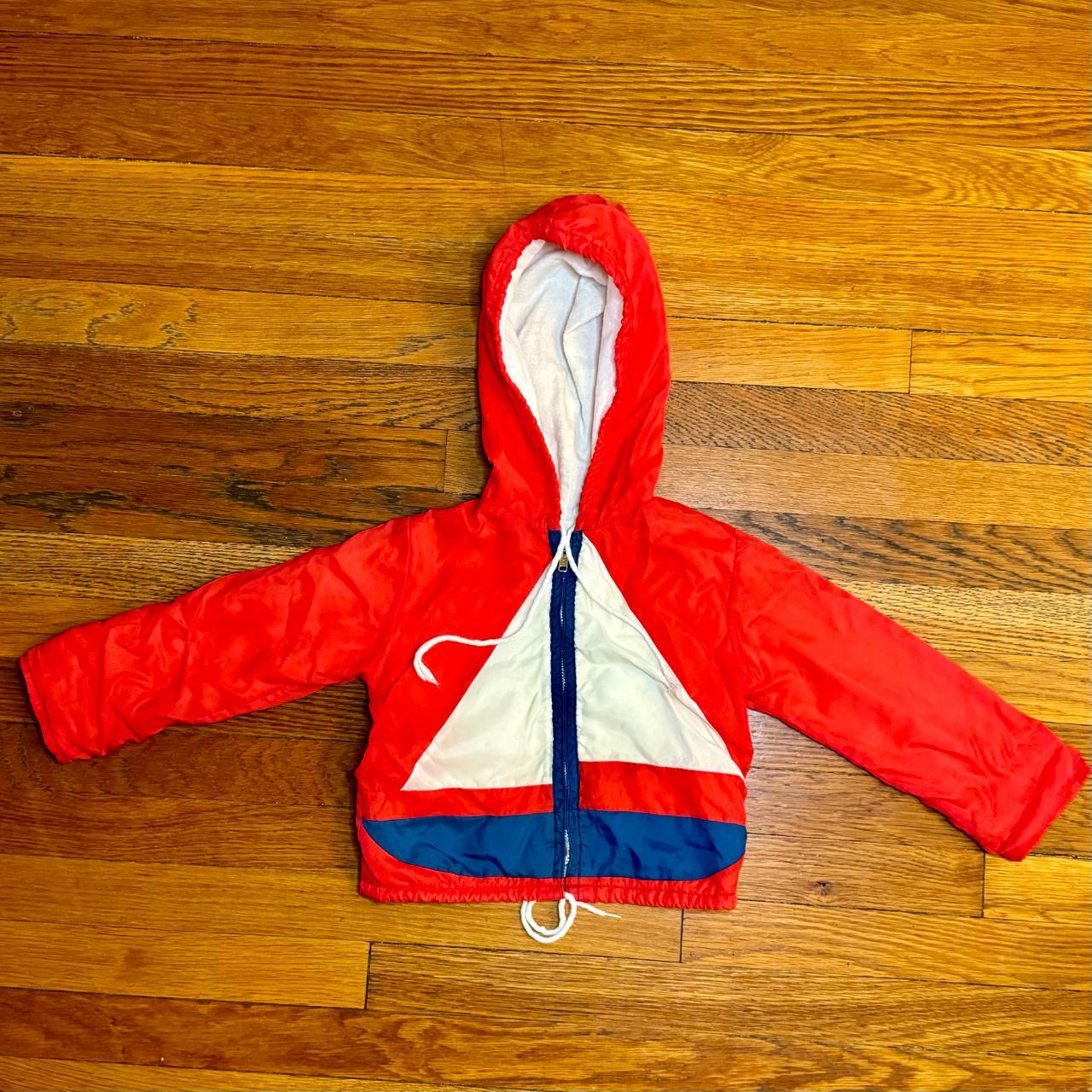 Cool vintage kid's jacket. Strings all still in good... - Depop