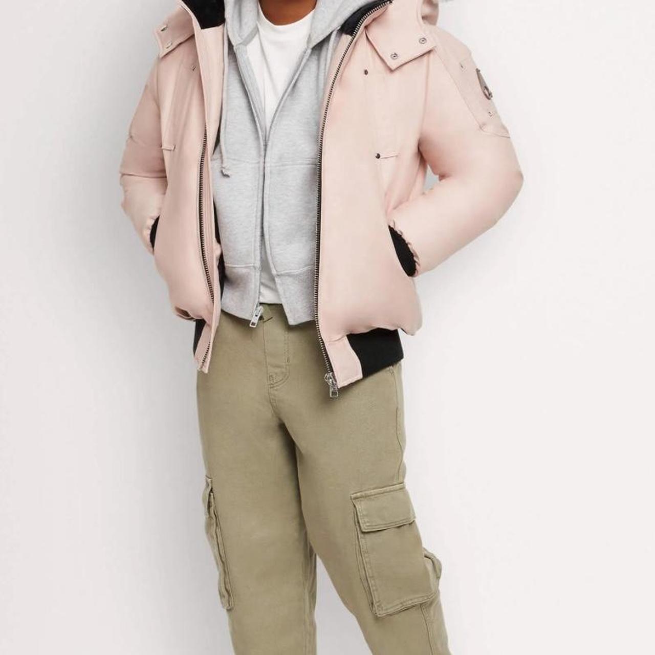 Moose knuckles kids coat in size large will add more... - Depop