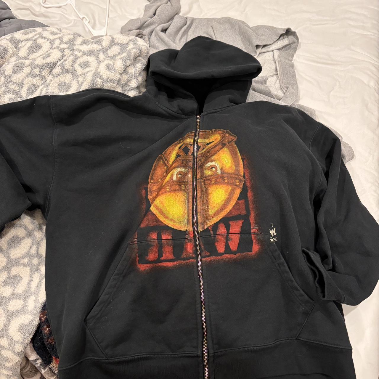 Send Offers!! Travis Scott x RAW x WWE Zip Hoodie!!... - Depop