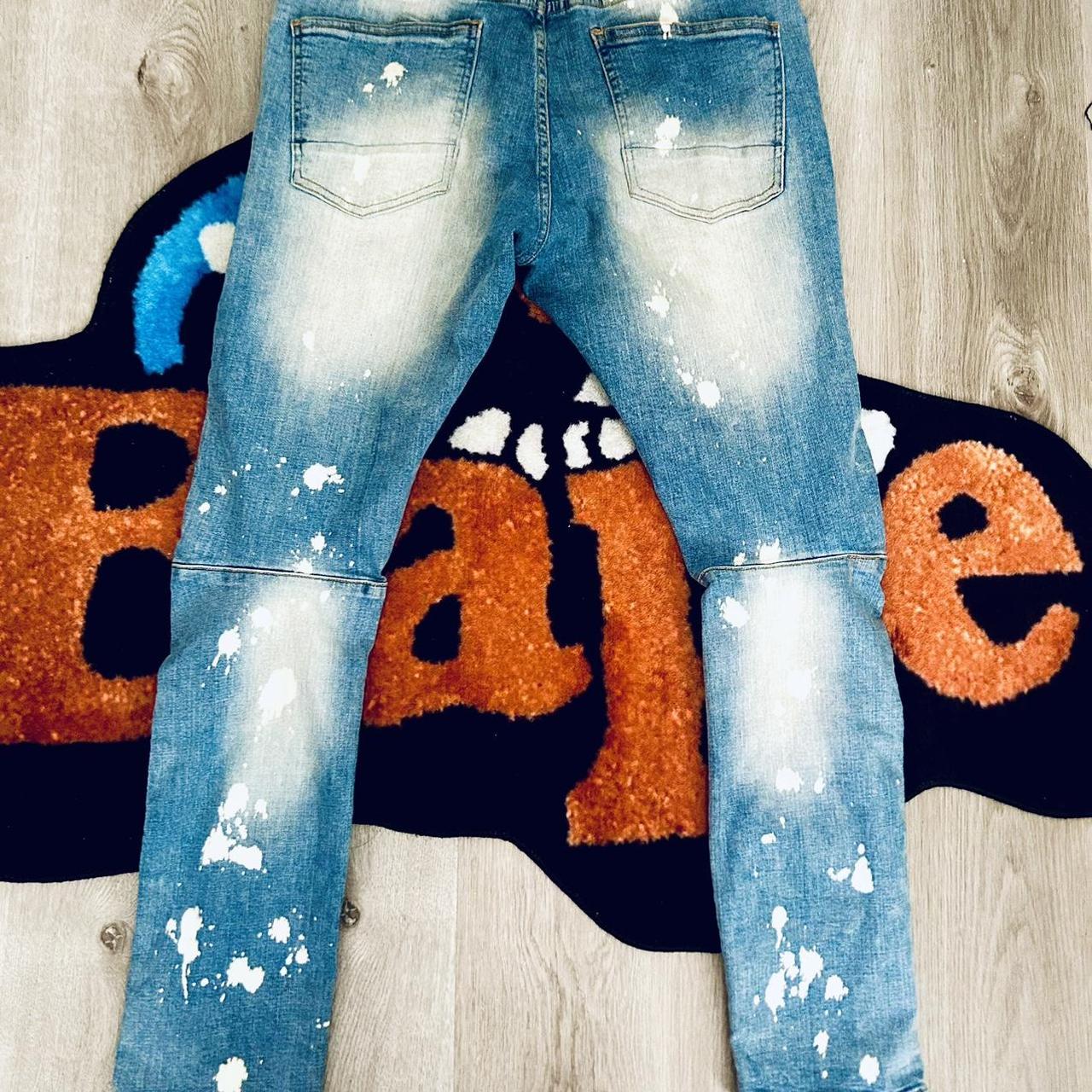 Atlanta ripped jeans. Basic Atlanta nigga drip lol - Depop