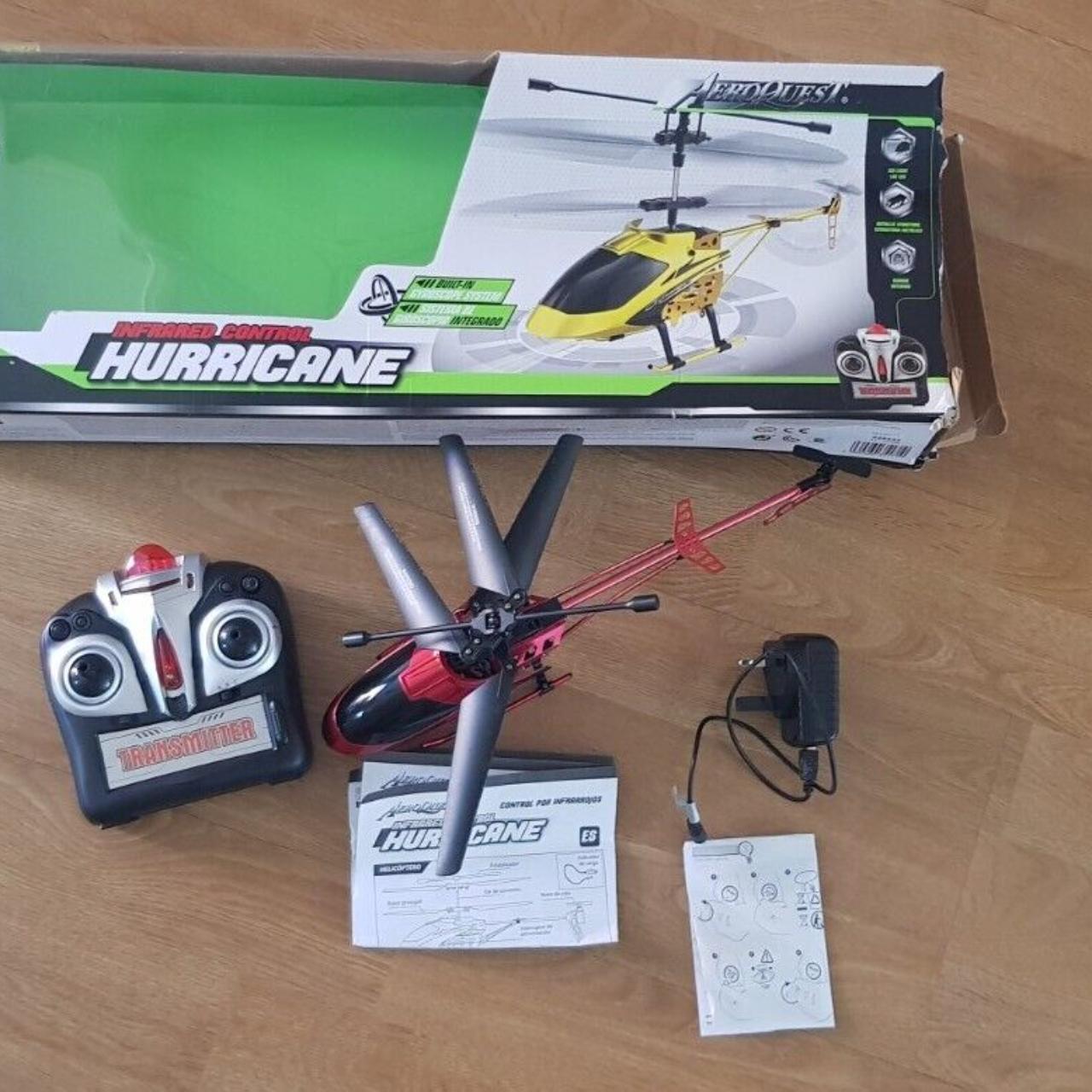 Xceler8 Hurricane Surfer RC Helicopter - Red Its... - Depop