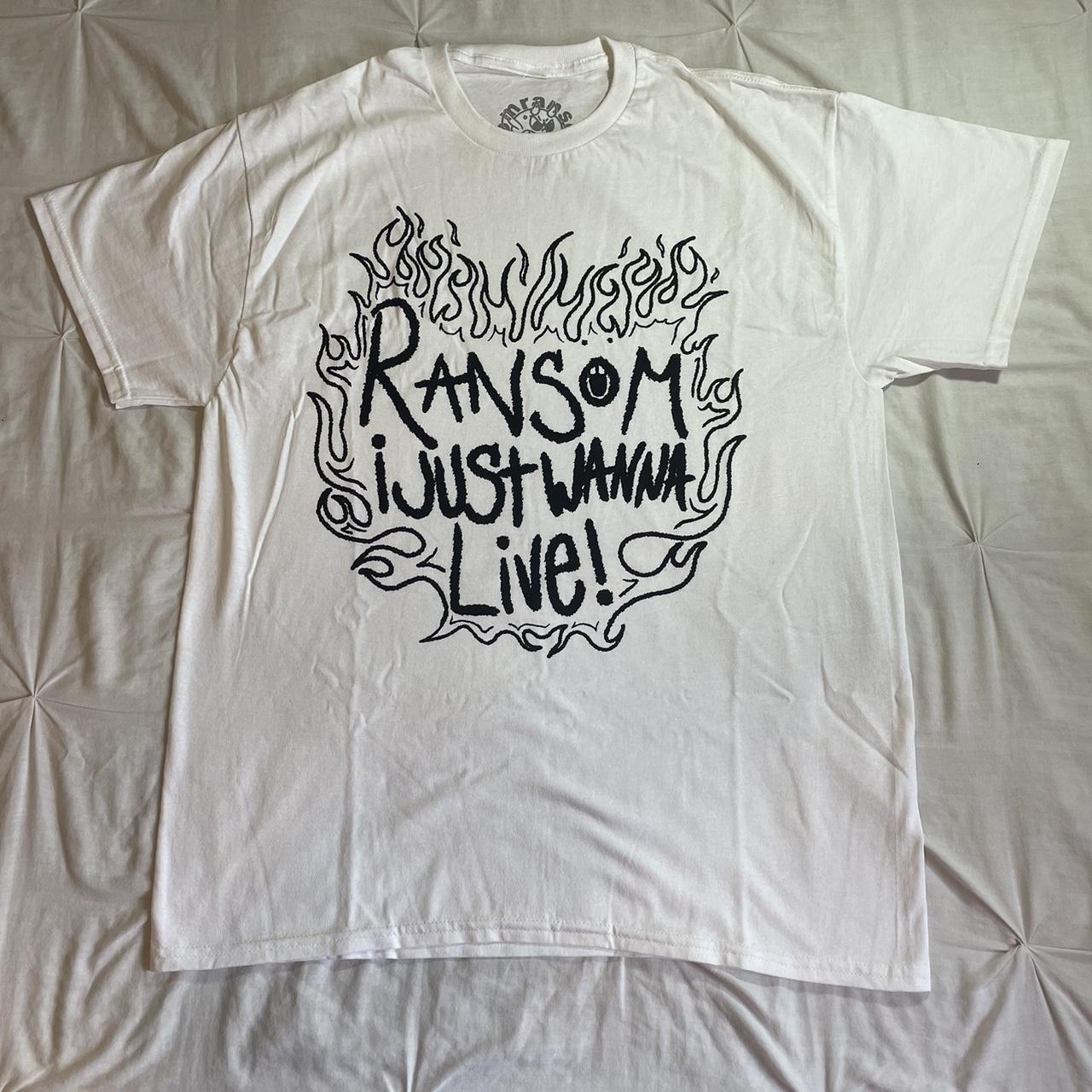Ransom I Just Wanna Live Tee Brand New Large... - Depop