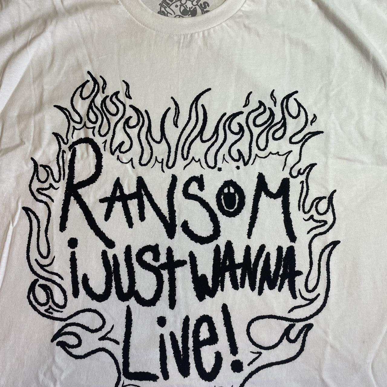 Ransom I Just Wanna Live Tee Brand New Large... - Depop
