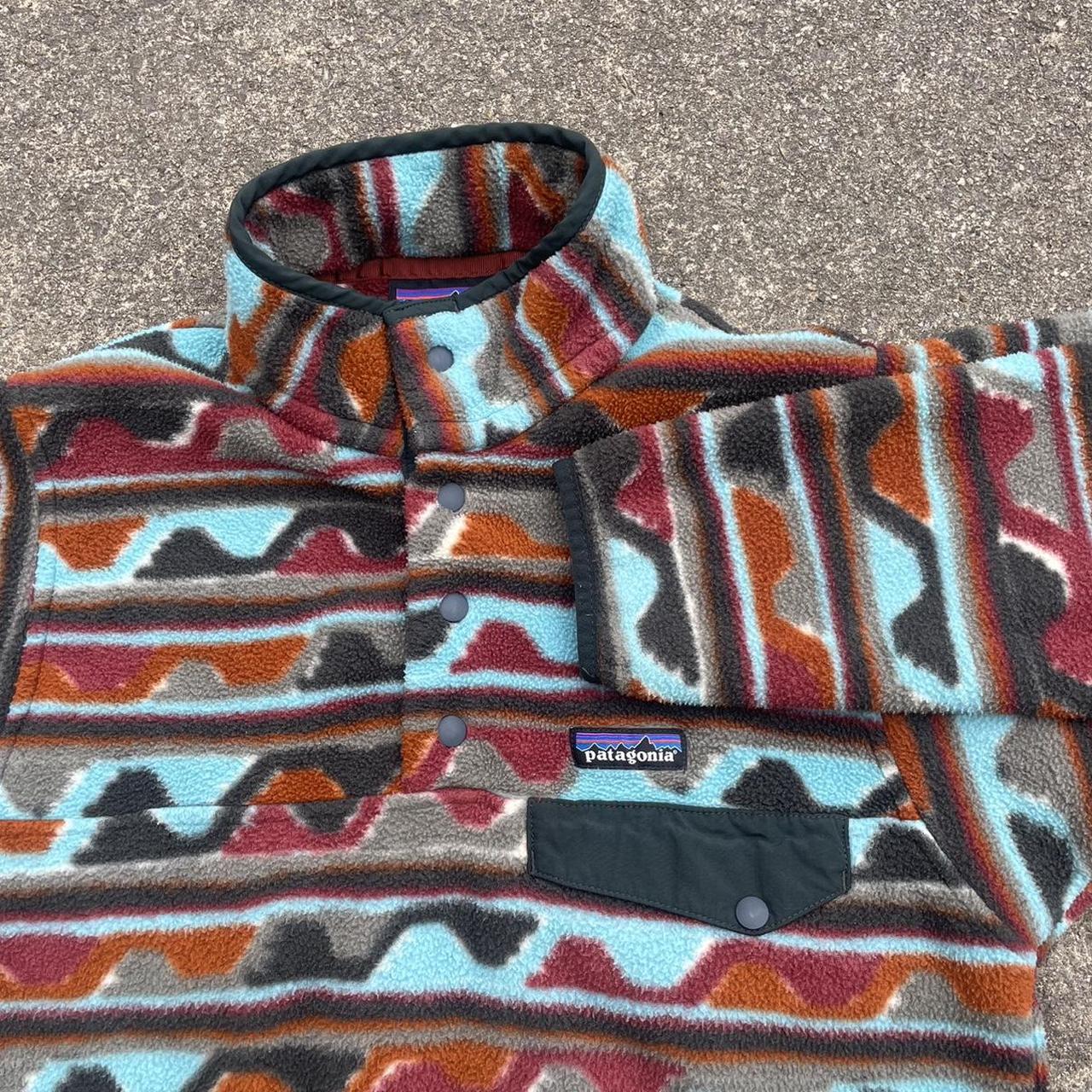 Patagonia Synchilla Aztec Wave Fleece! -Men’s size... | Depop
