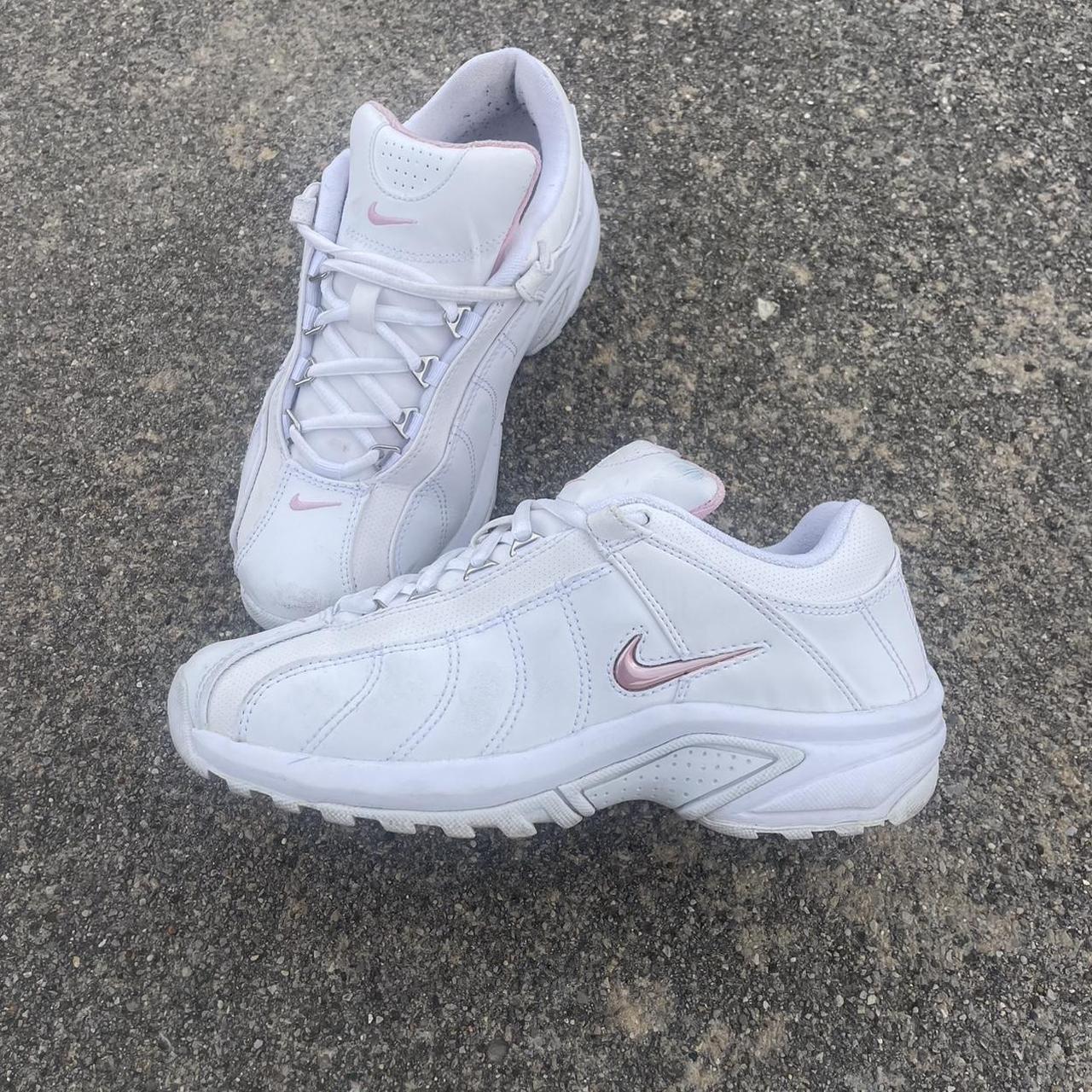 Nike VXT White/Pink Nocta Style Sneakers! -Women’s... | Depop