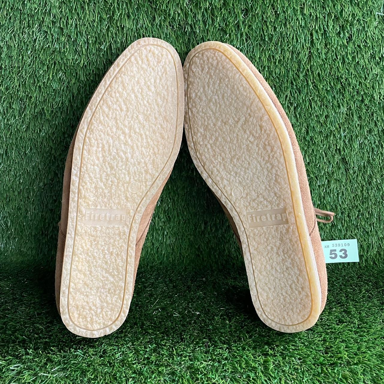 G53 Beige firetrap slip on comfy shoes Size 9... - Depop