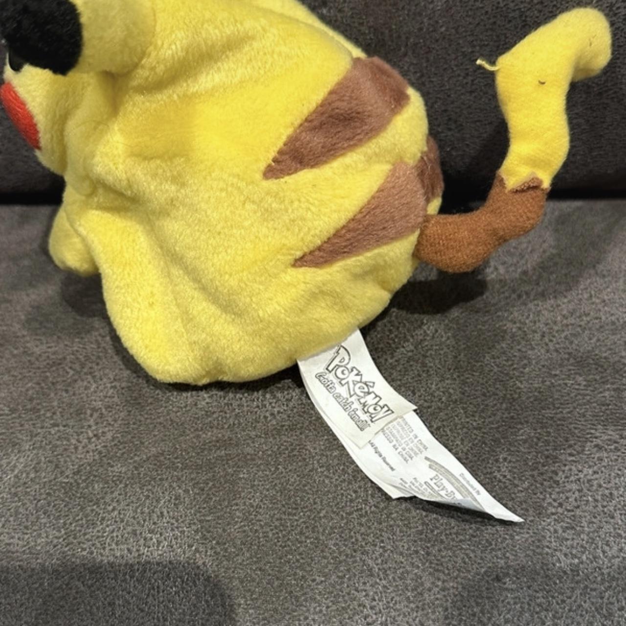 Vintage 1992 Pokémon Pikachu Nintendo Beanie... - Depop