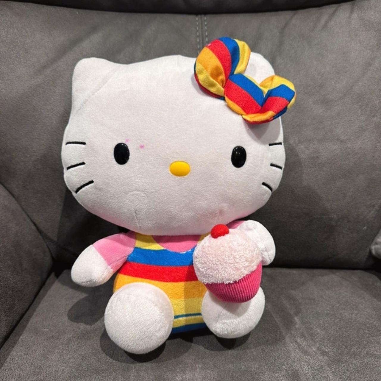 Large Hello Kitty Sanrio Soft Plush Toy... - Depop