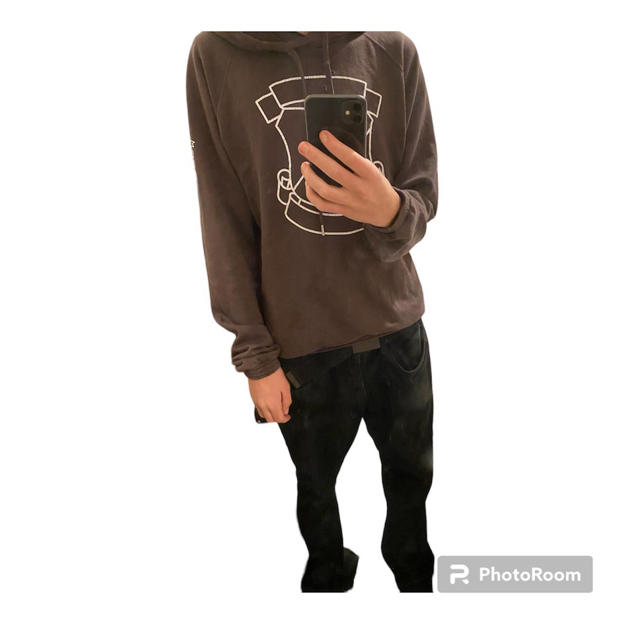 Number (n)ine shield hoodie in good condition, size... - Depop